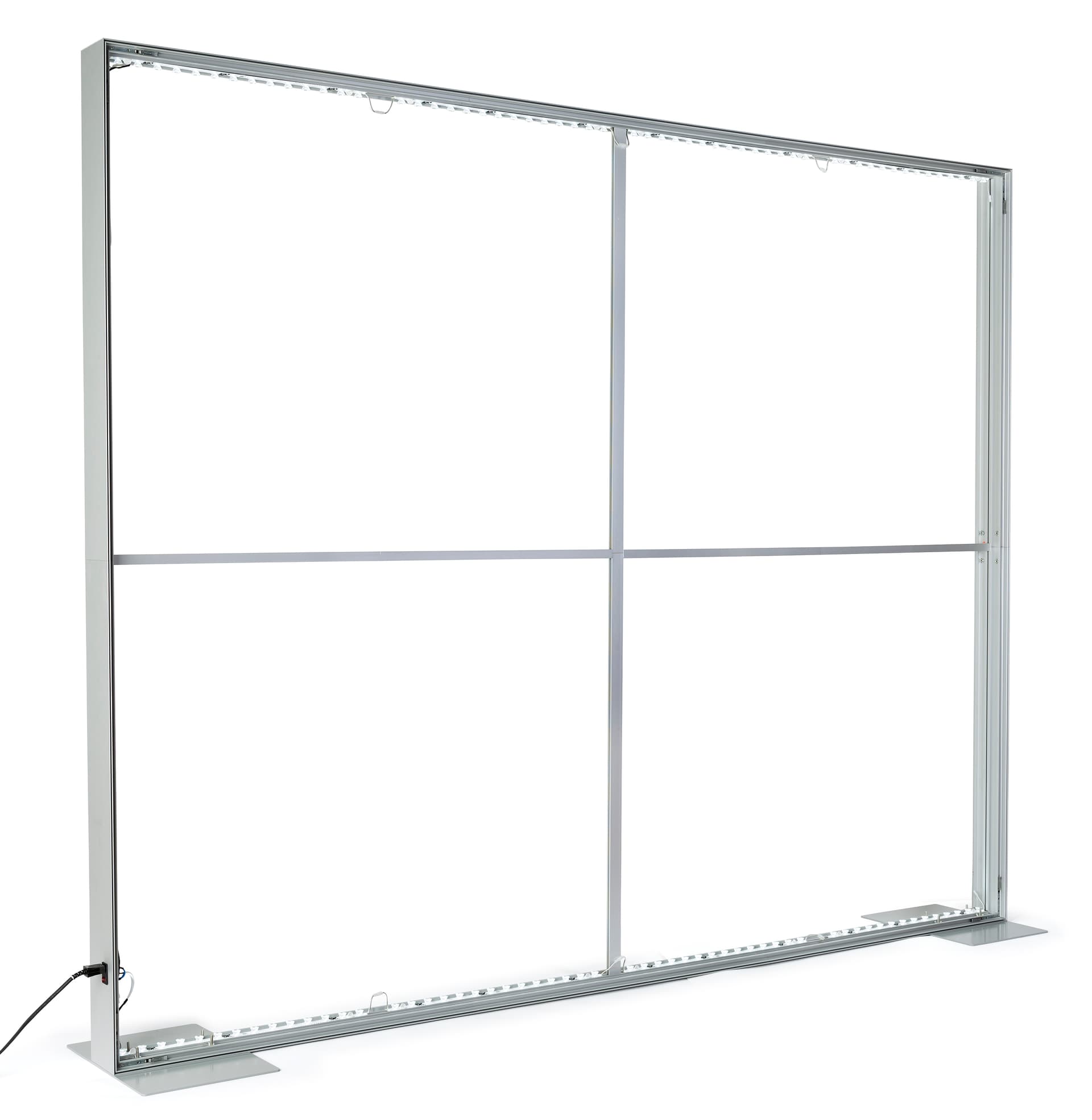 SEG Stretch Fabric Lightbox Wall | Exhibit Booth Backdrop | Displays2Go