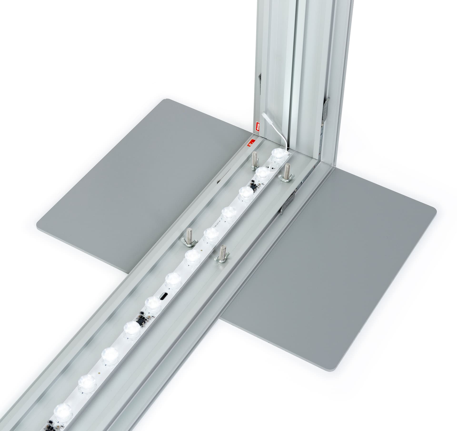 SEG Stretch Fabric Lightbox Wall | Exhibit Booth Backdrop | Displays2Go