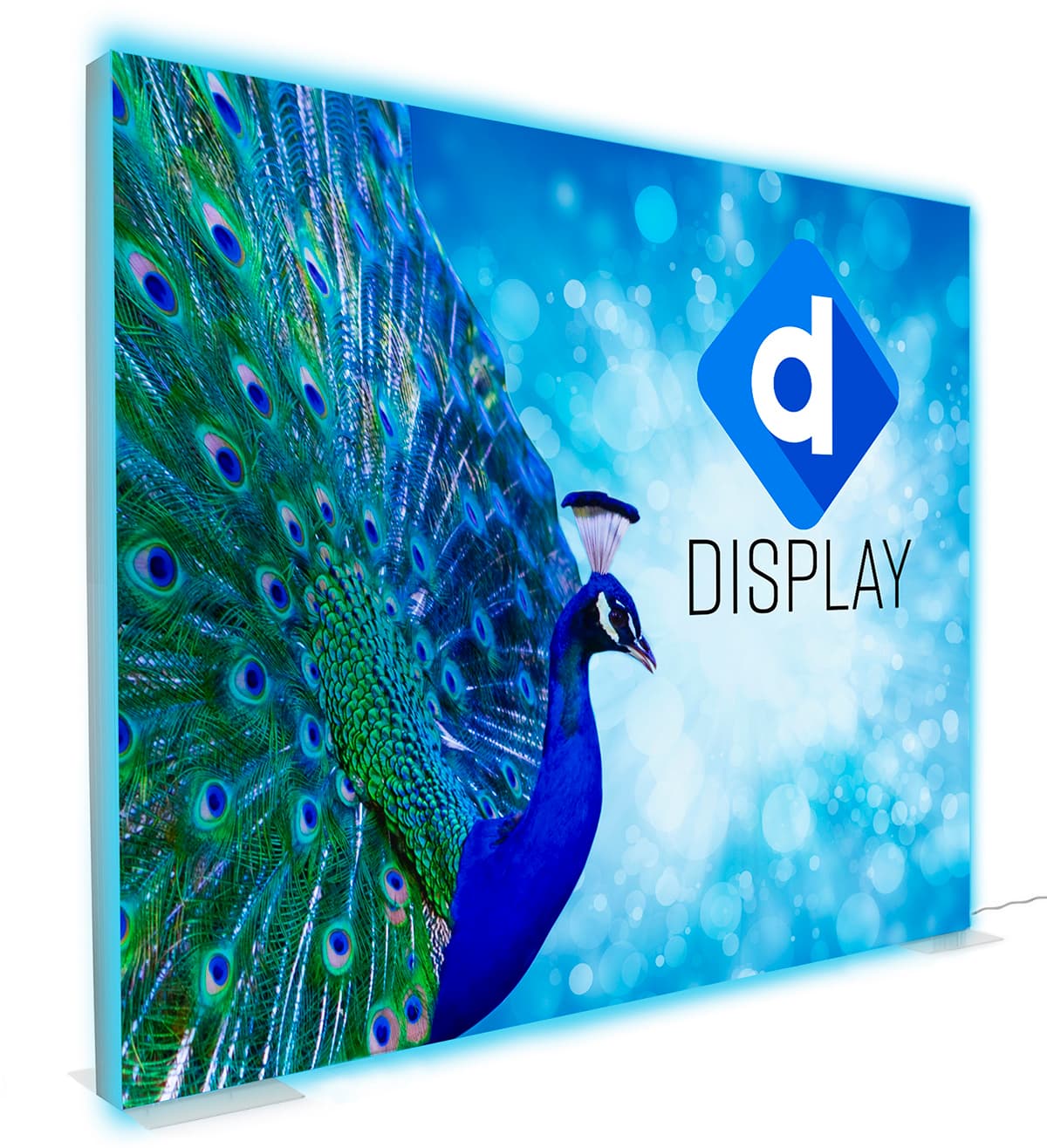 SEG Stretch Fabric Lightbox Wall | Exhibit Booth Backdrop | Displays2Go