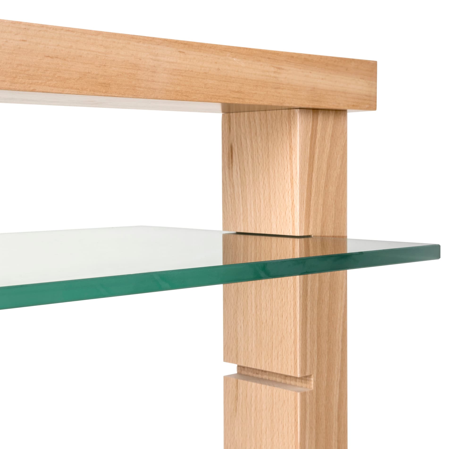 Wood Post Display Gondola | 6 Shelf Insert Slots | Displays2Go