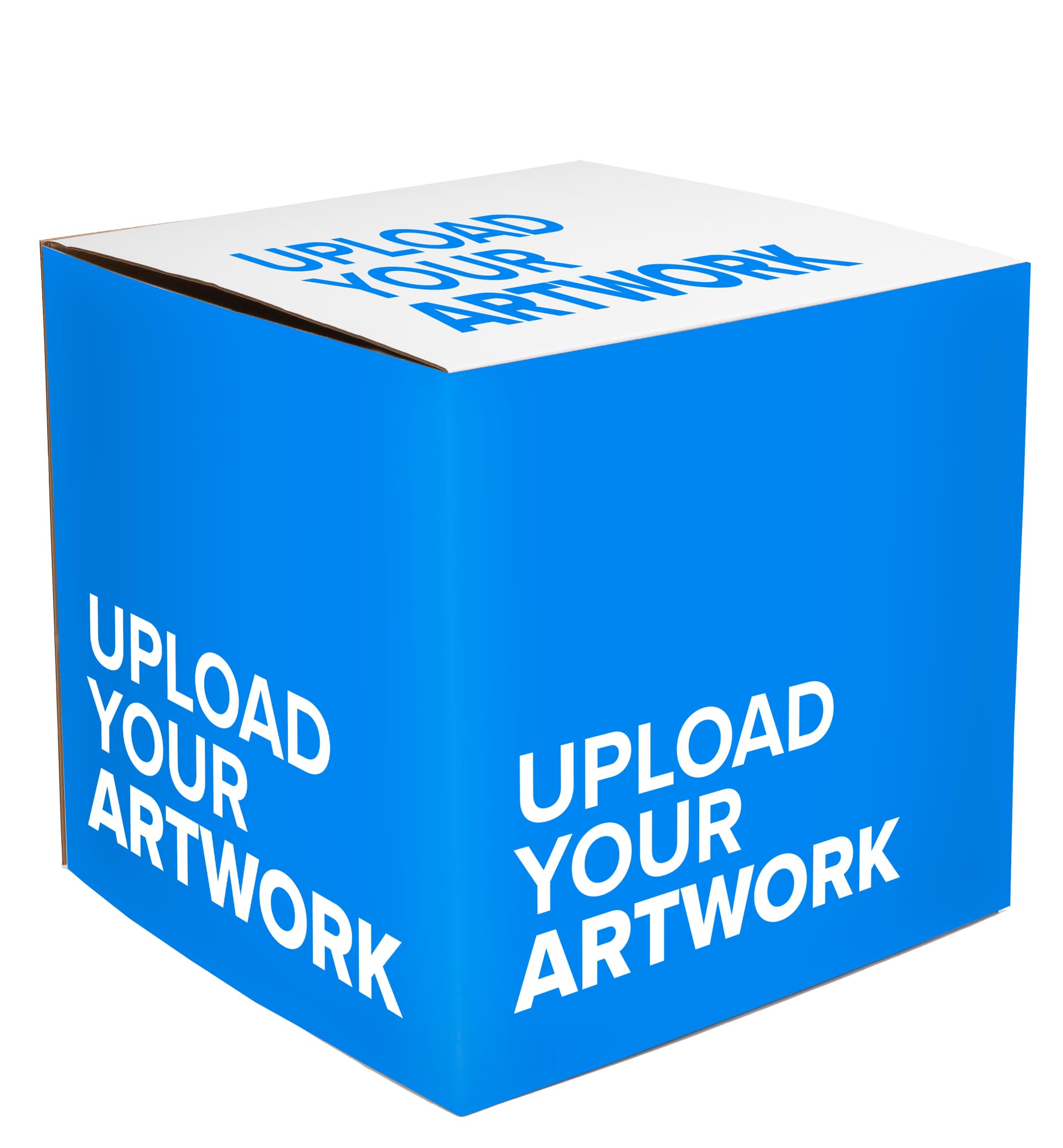 Custom Cardboard Display Cube | 5-Sided Full Color Printing | Displays2Go