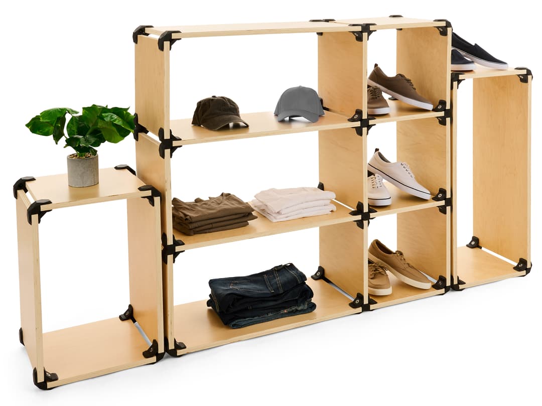 Modular Shelving System | Multiple Custom Configurations | Displays2Go