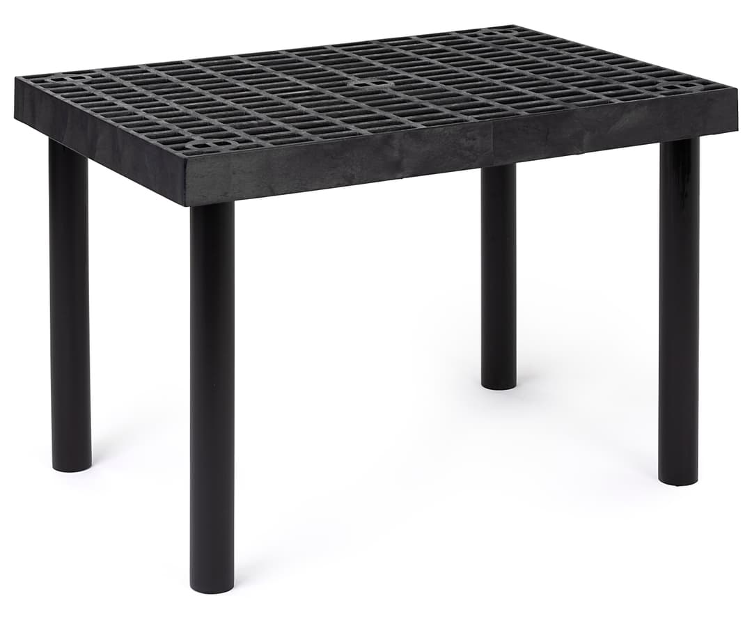 Outdoor Display Table | Single Level Grid Platform | Displays2Go