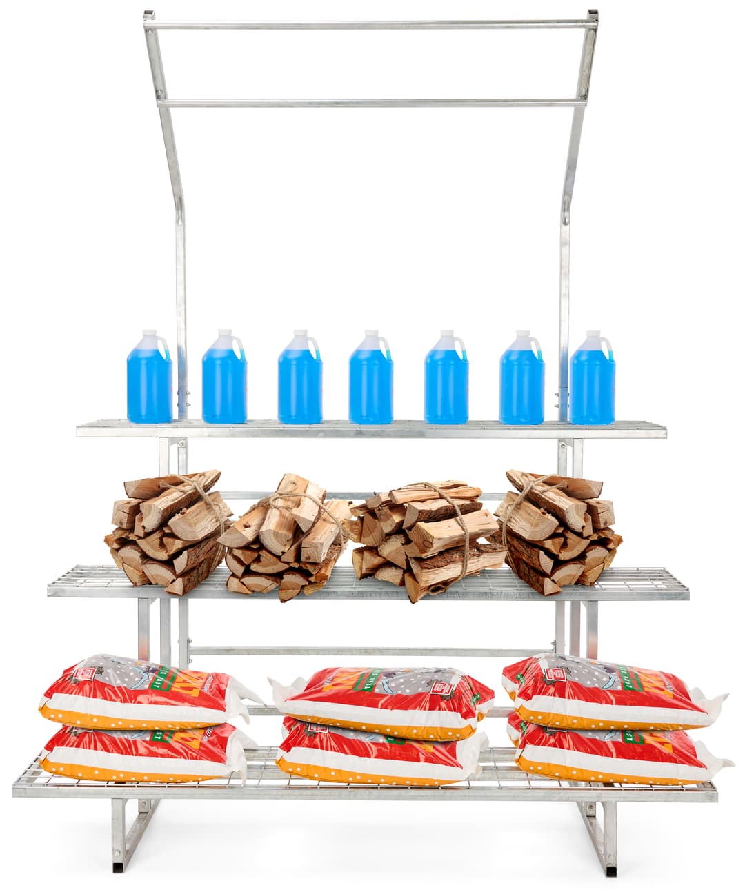 Steel Nursery Plant Rack | Commercial Grade Galvanized Steel | Displays2Go