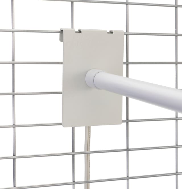 Gridwall Display Light | Easy to Adjust Pole with White Finish ...
