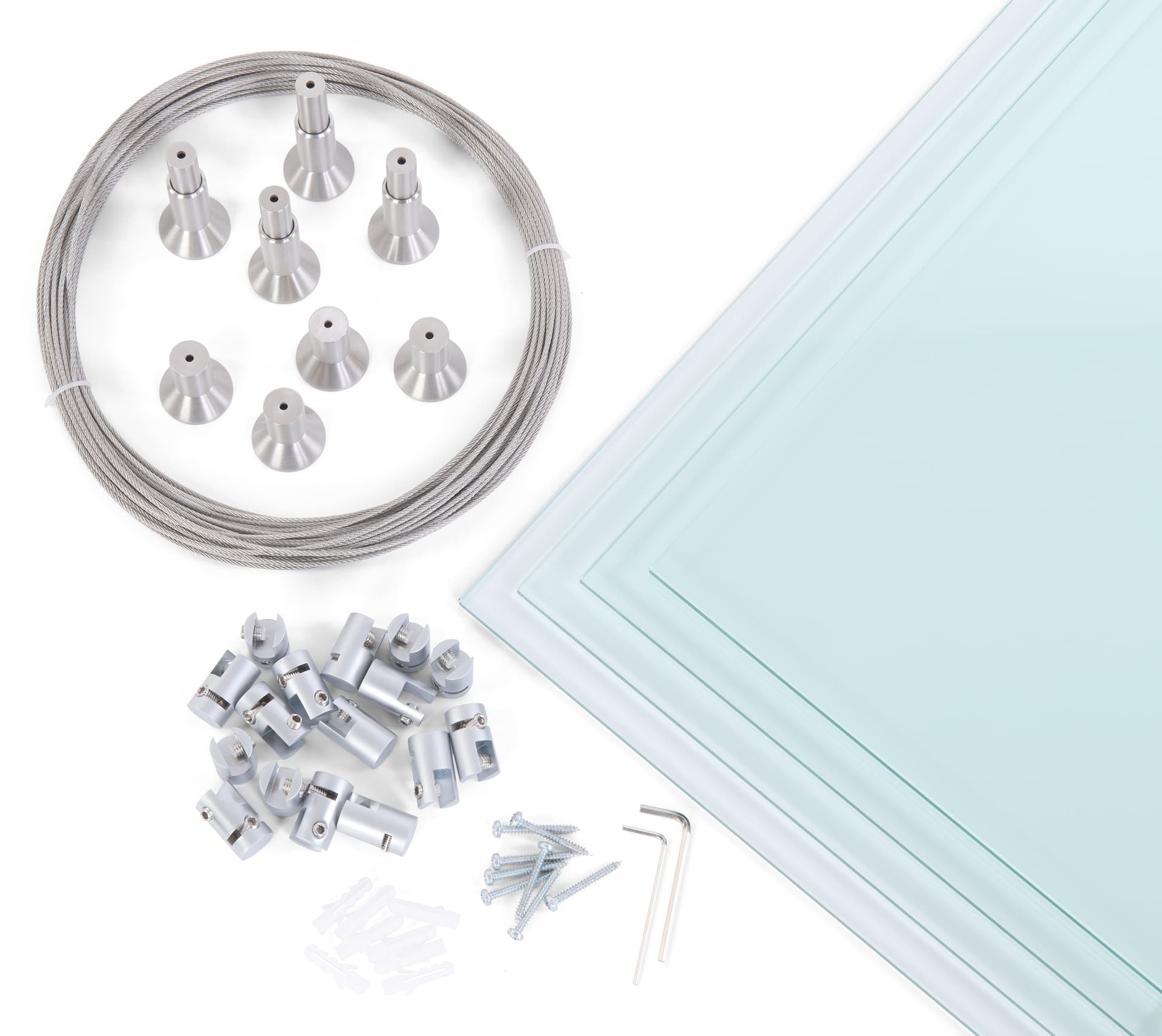 Cable Suspended Shelves | Modular and Customizable Design | Displays2Go