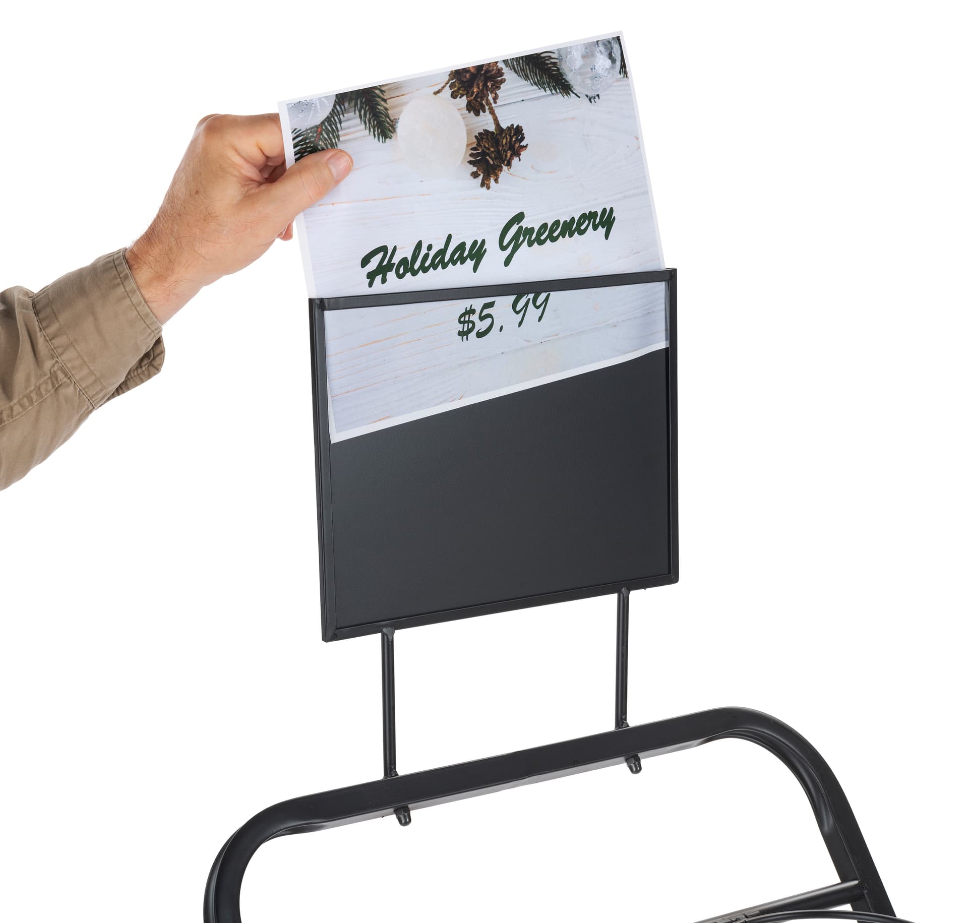Flower Bucket Display Stand | Weatherproof Construction | Displays2Go