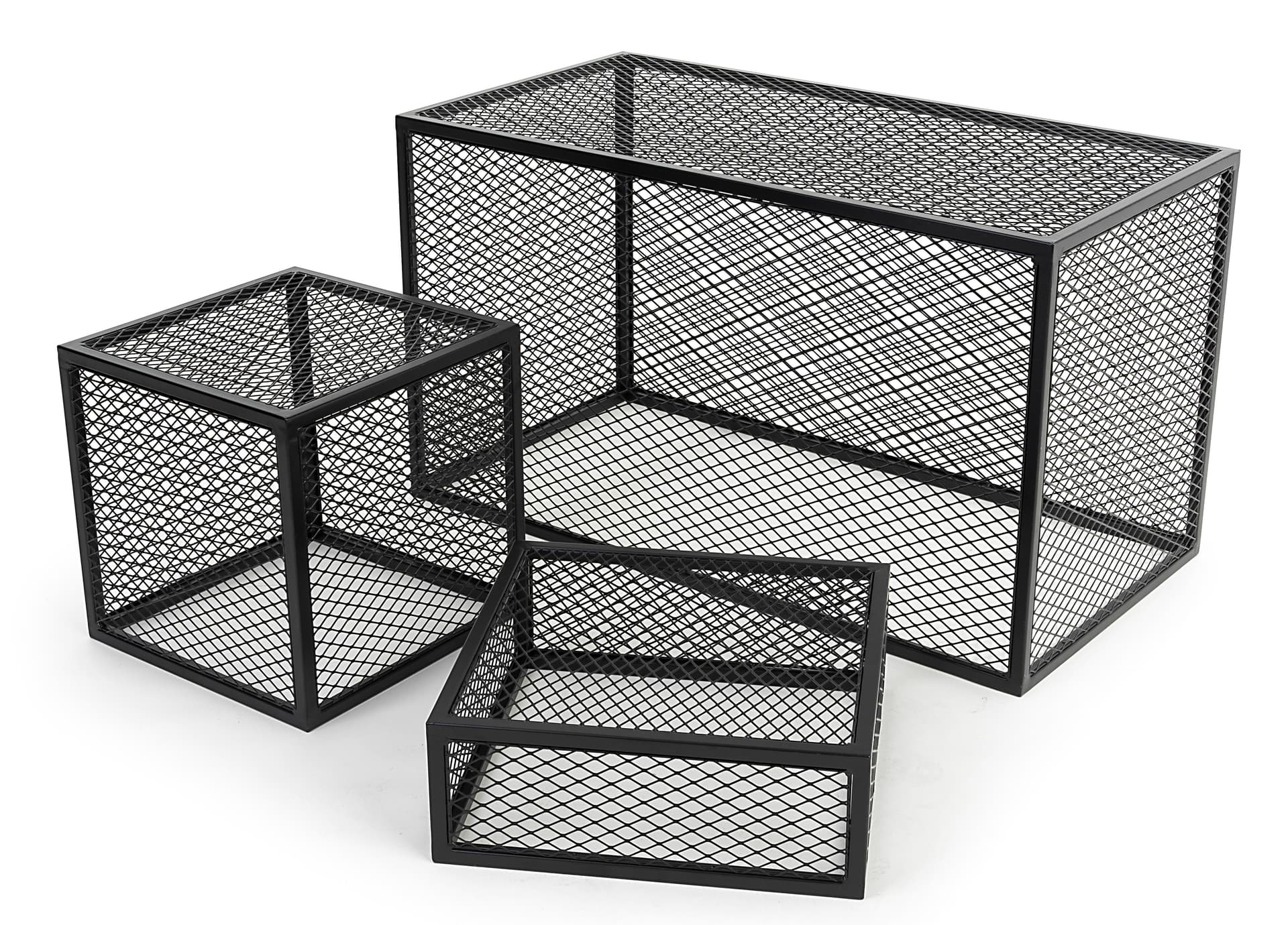 Expanded Metal Display Base | 100 Pound Weight Capacity | Displays2Go