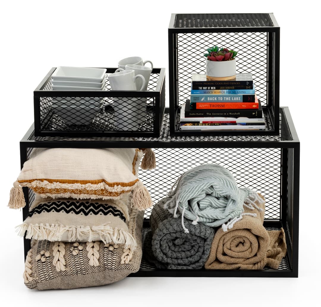 Expanded Metal Display Base | 100 Pound Weight Capacity | Displays2Go