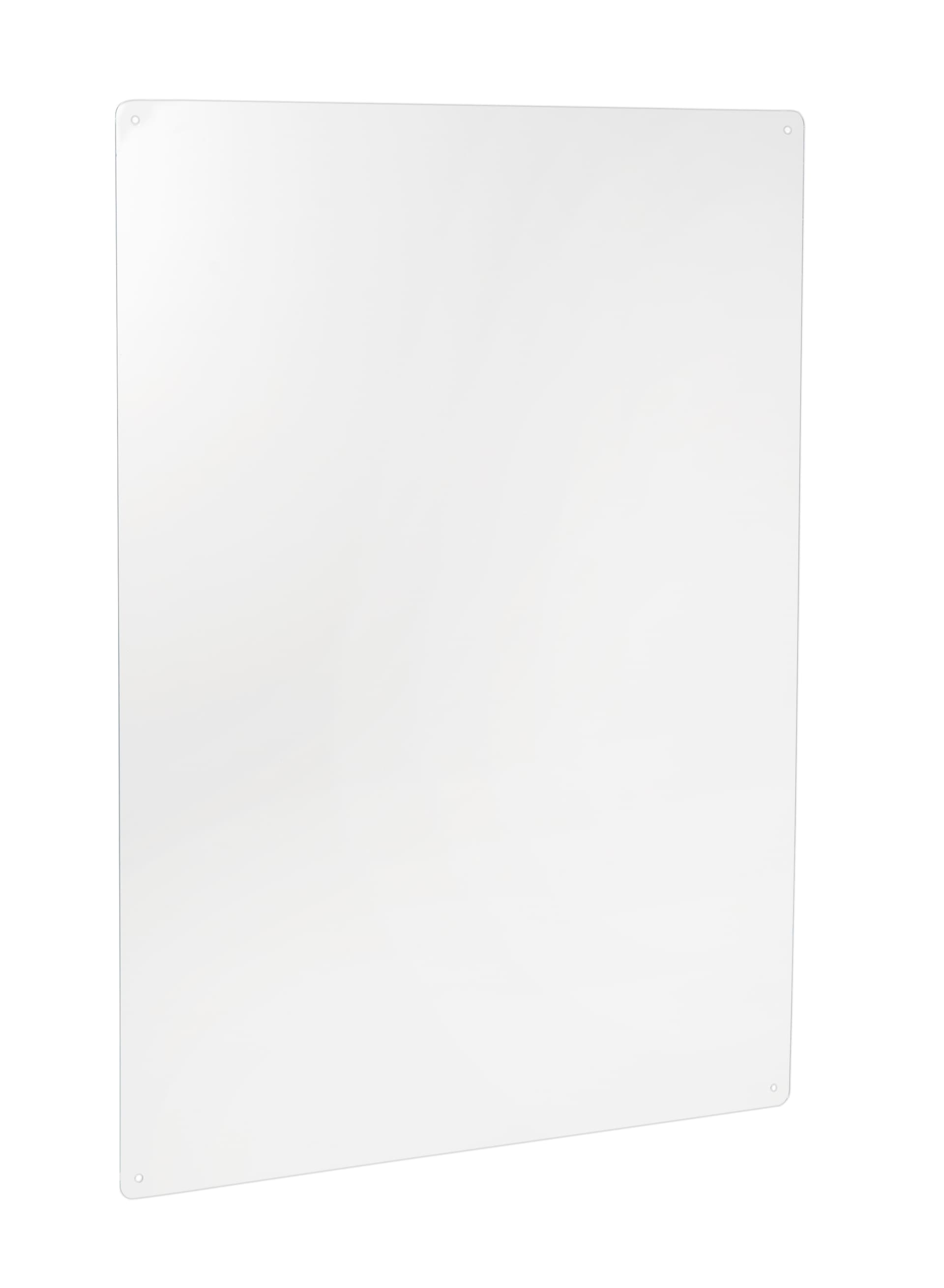 Hanging Acrylic Sneeze Shield | 23" x 31" with Four Drill Holes ...