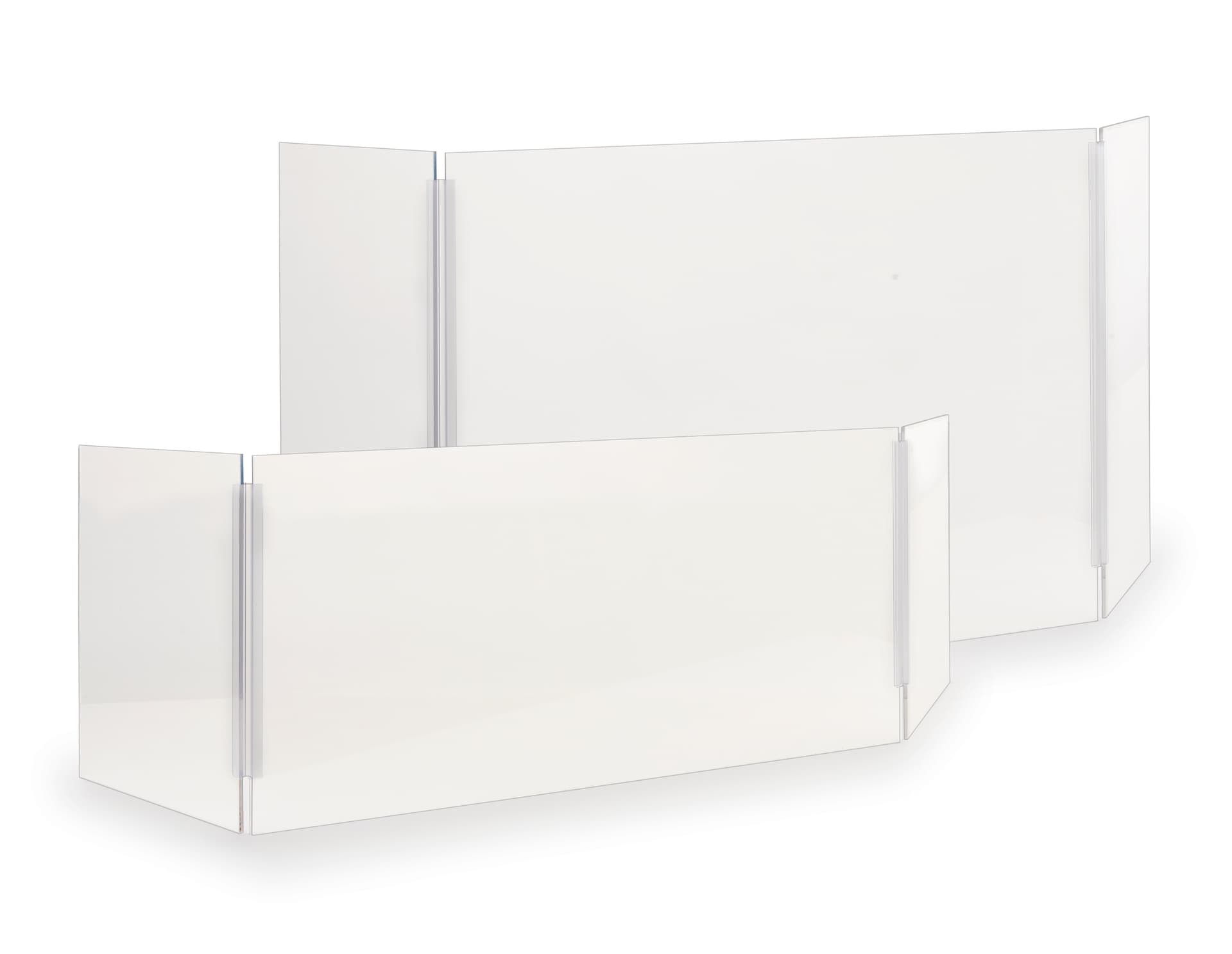 Acrylic Protective Splash Guard | Clear 1/4" Plexiglass | Displays2Go