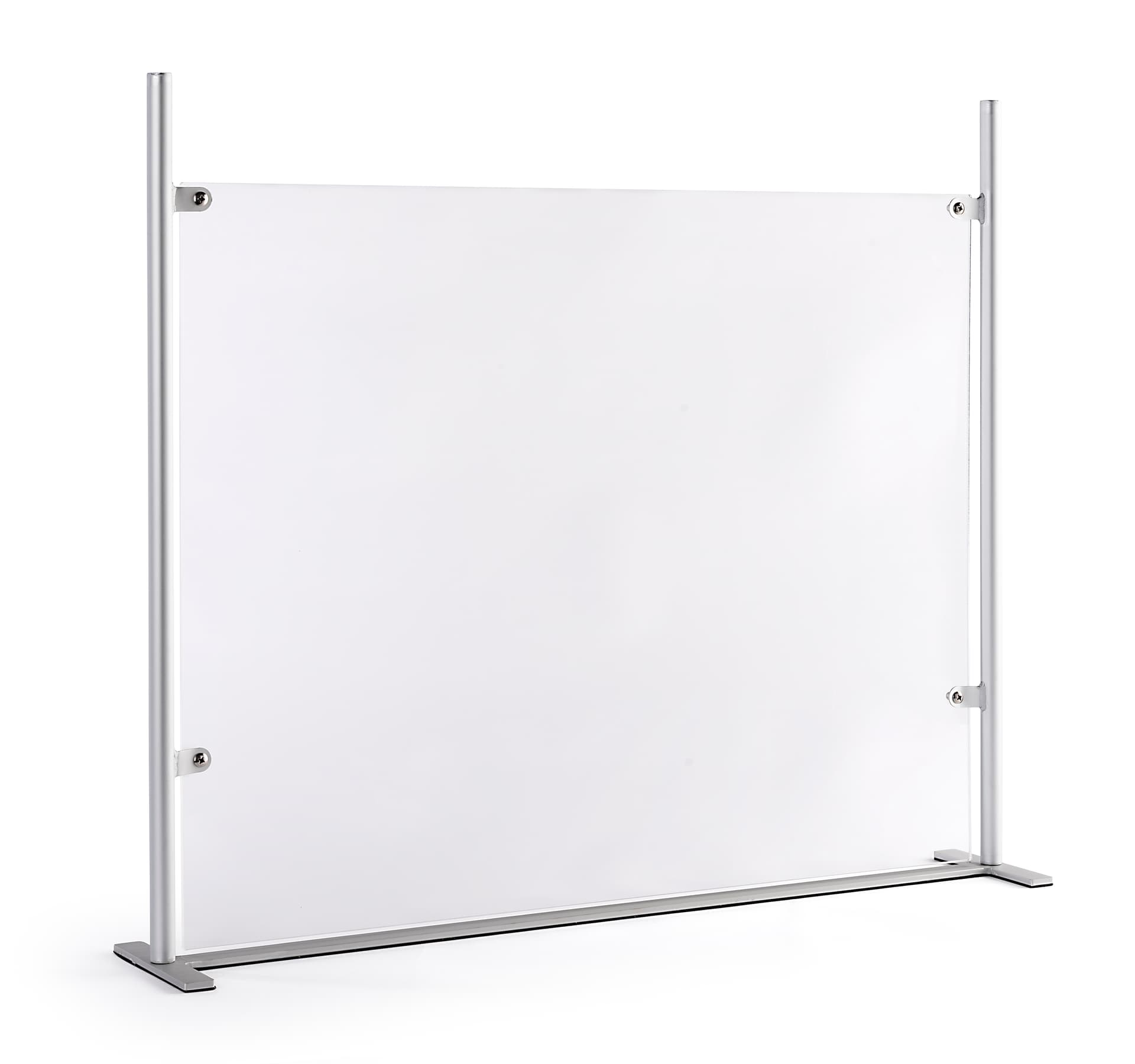 Countertop Adjustable Hygiene Barrier | Optional Transaction Slot ...