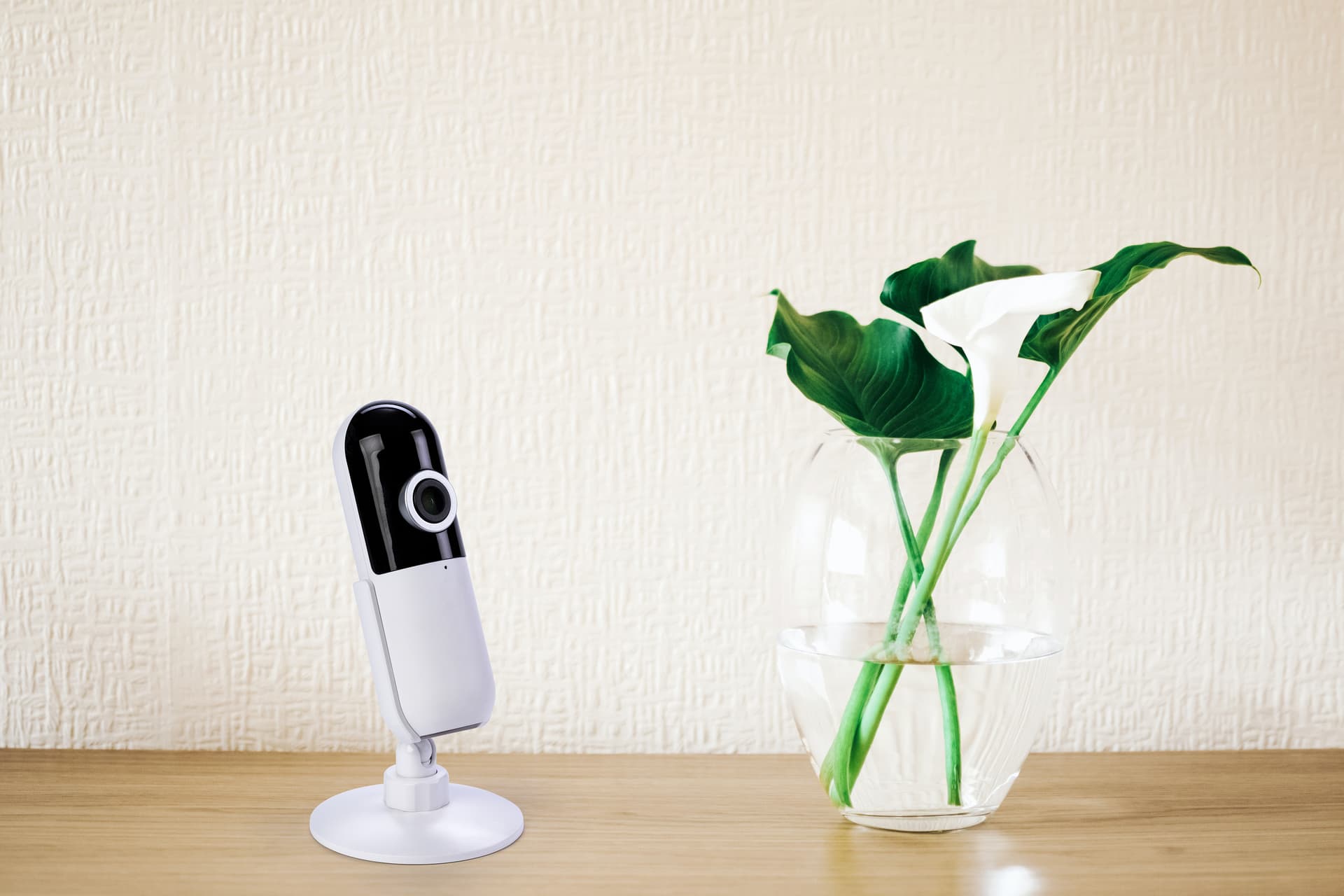 WiFi Desktop Surveillance Camera | Countertop Placement Style | Displays2Go