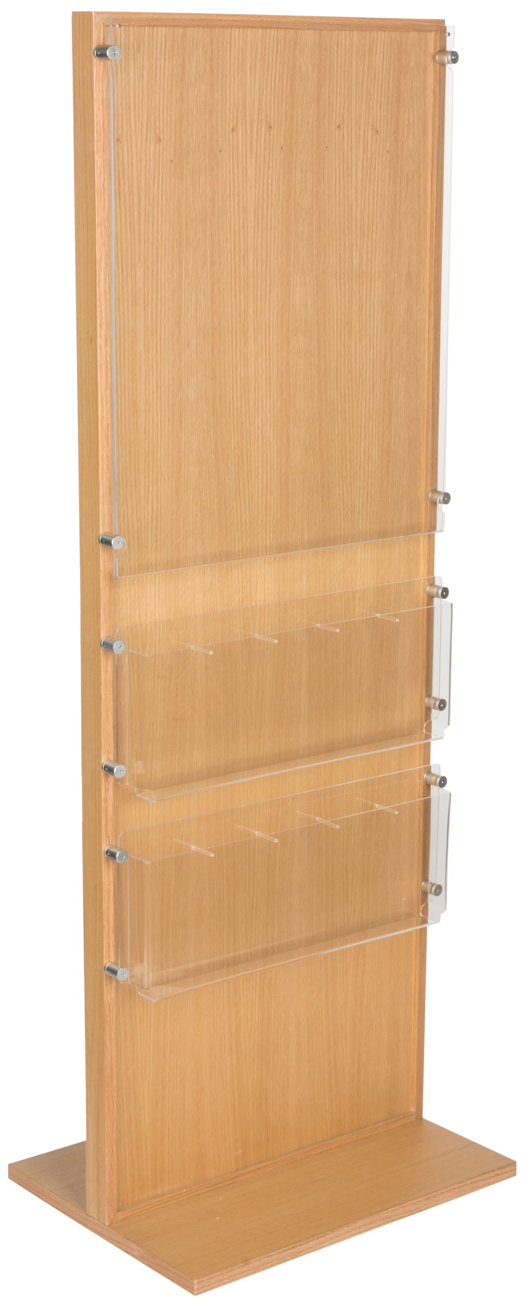 Poster Stand with 10 Brochure Holders | Fits Flyers or Magazines ...
