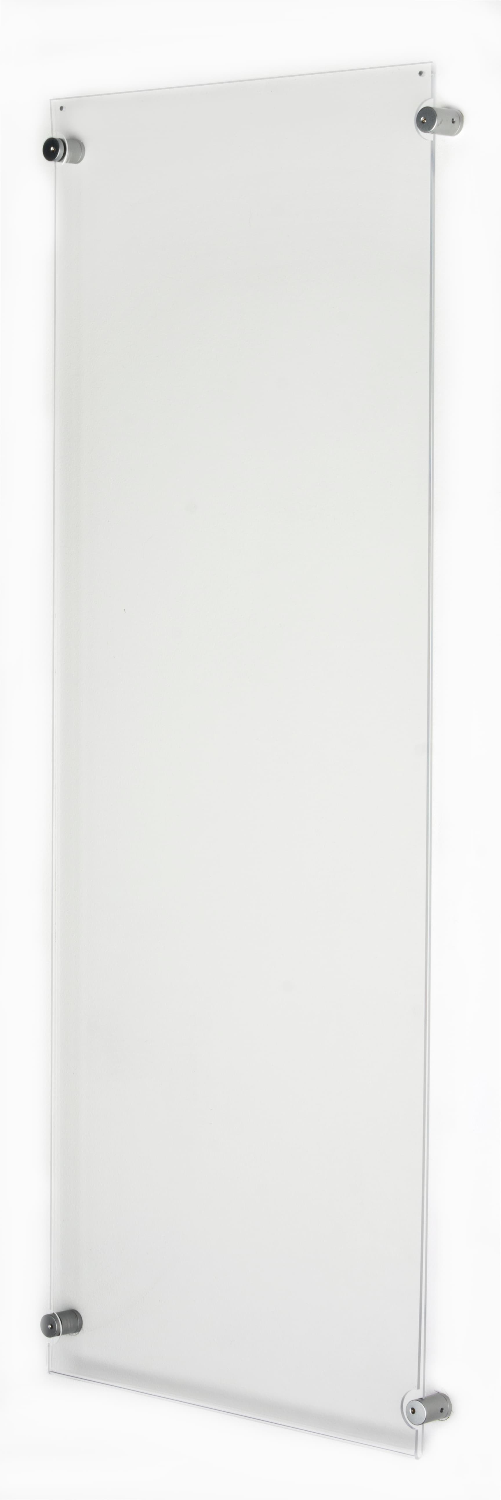 13.5 x 40 Panoramic Frame | Includes Silver Standoffs | Displays2Go