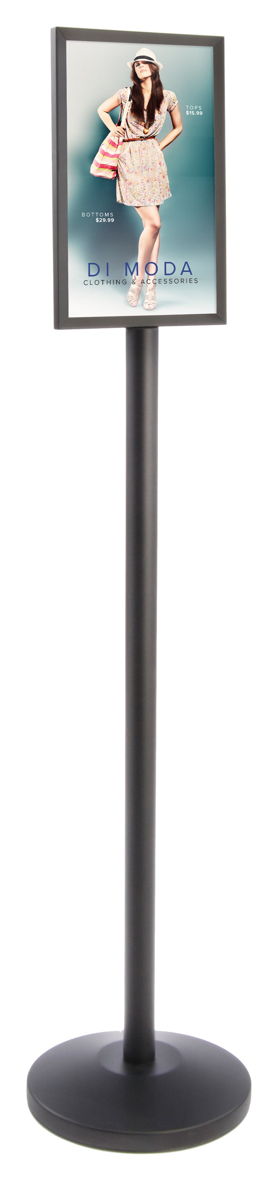 Stanchion with Sign Holder | Displays2Go