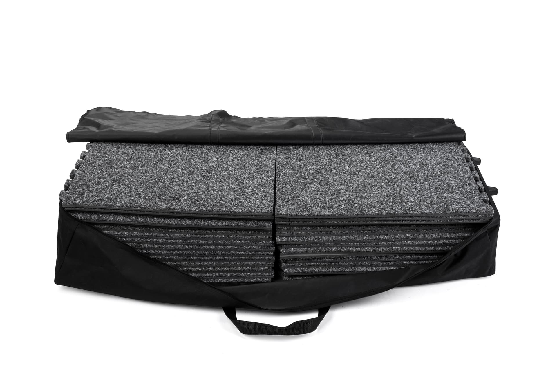 Portable Floor Tile Transport Case | Canvas Storage for Foam Mats ...