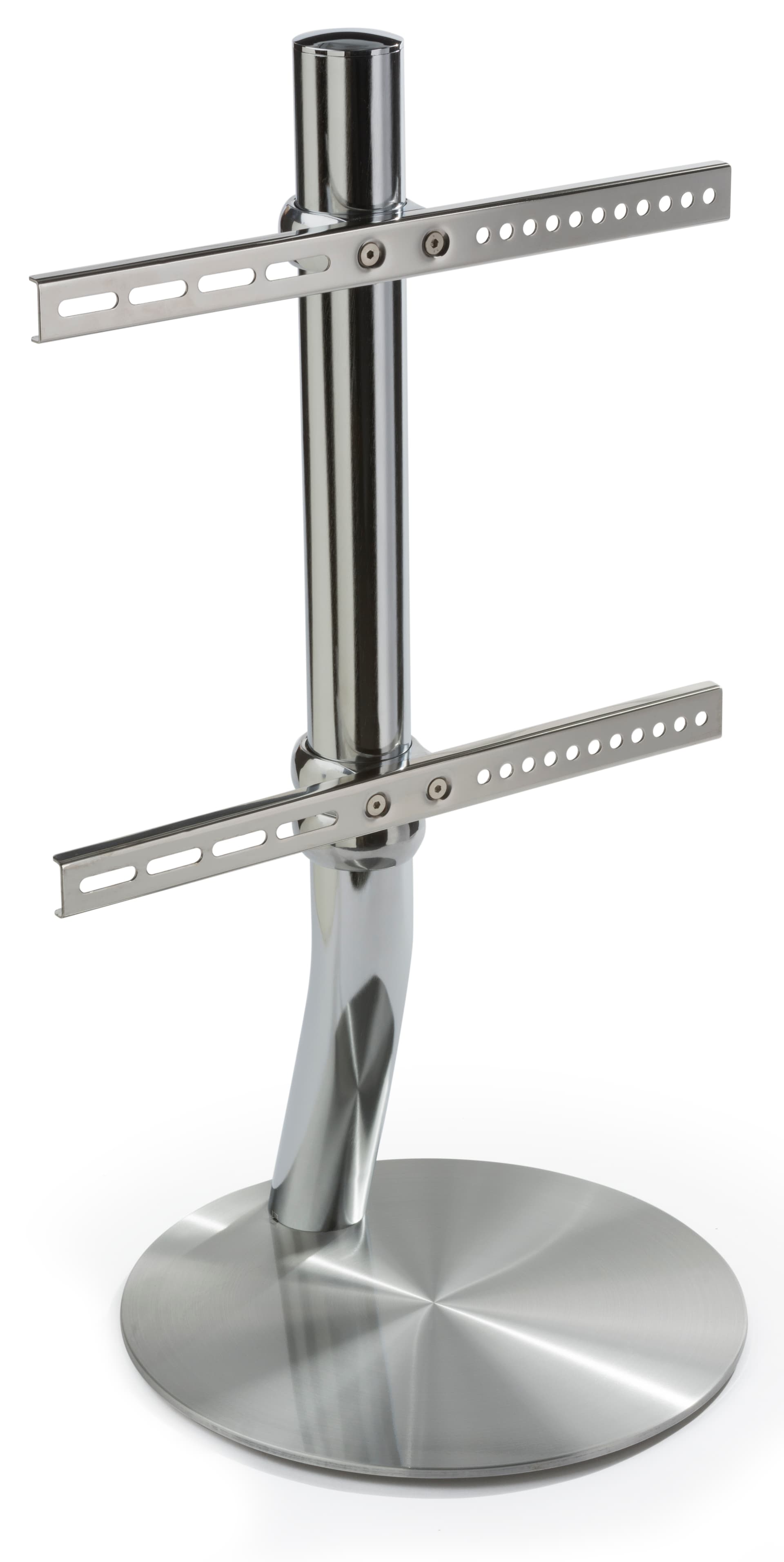 Chrome Tabletop TV Stand | Stainless Steel | Displays2Go