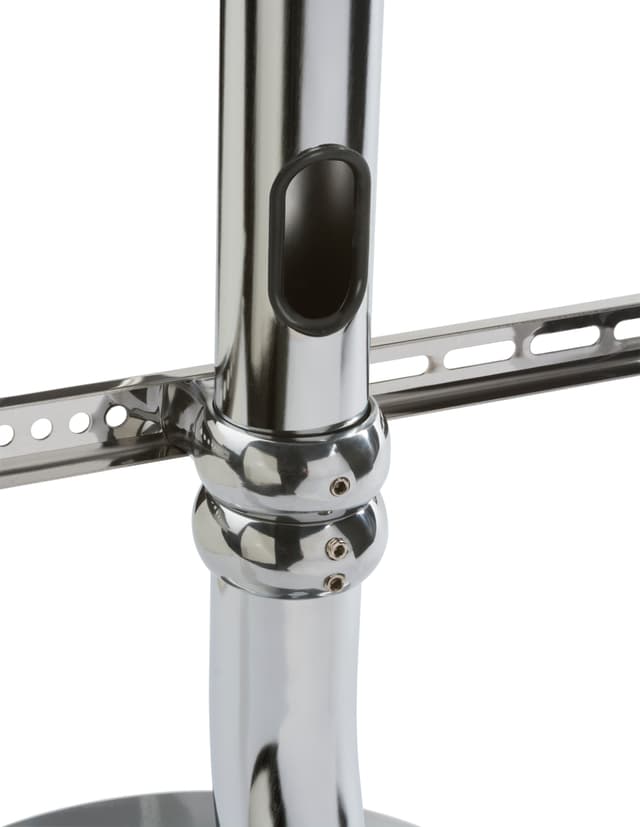 Chrome Tabletop TV Stand | Stainless Steel | Displays2Go