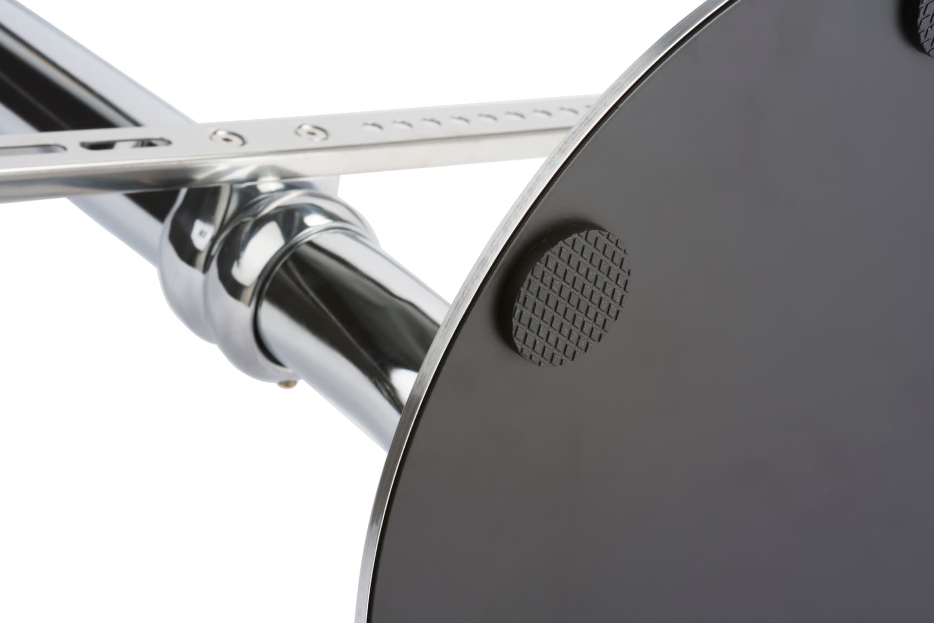 Chrome Tabletop TV Stand | Stainless Steel | Displays2Go