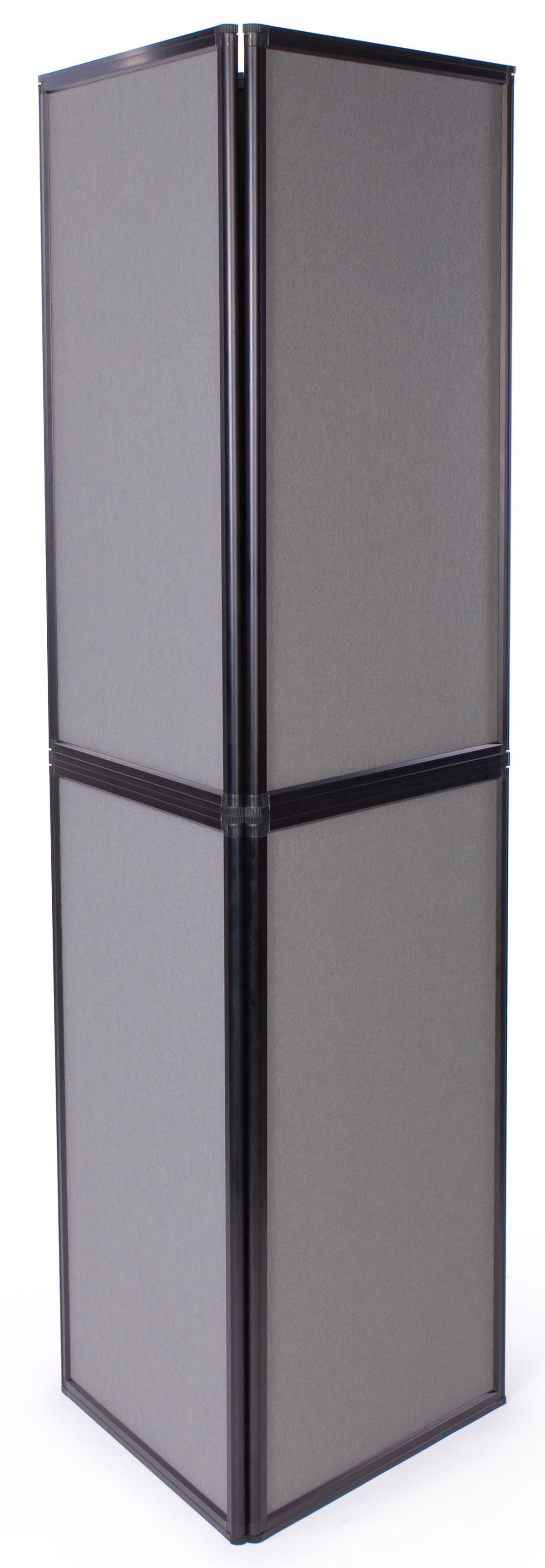 Foldable Display Panel for Trade Show Booths - Gray Fabric | Displays2Go