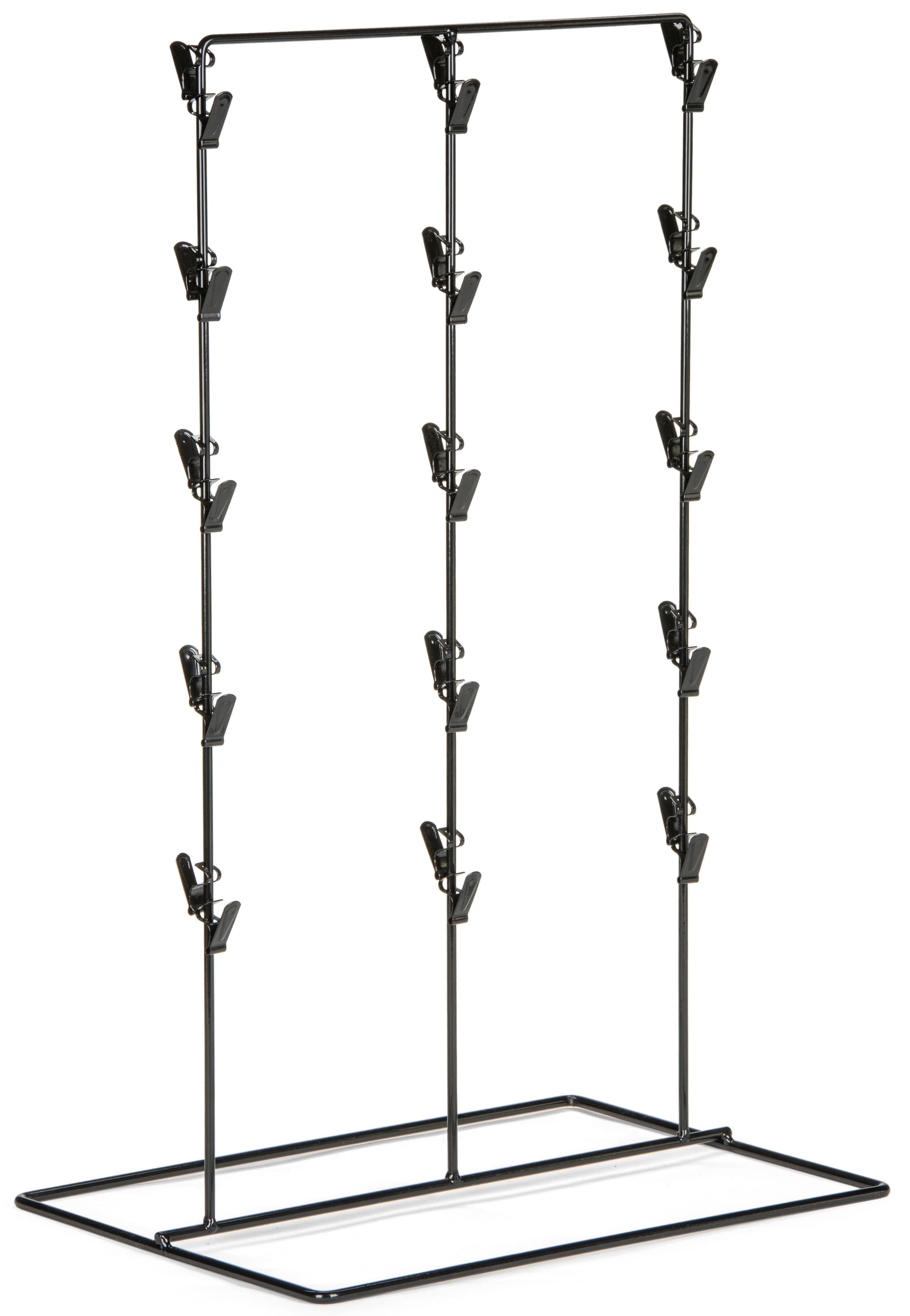 Merchandising Hangers | Double Sided Display w/ 30 Clamps | Displays2Go