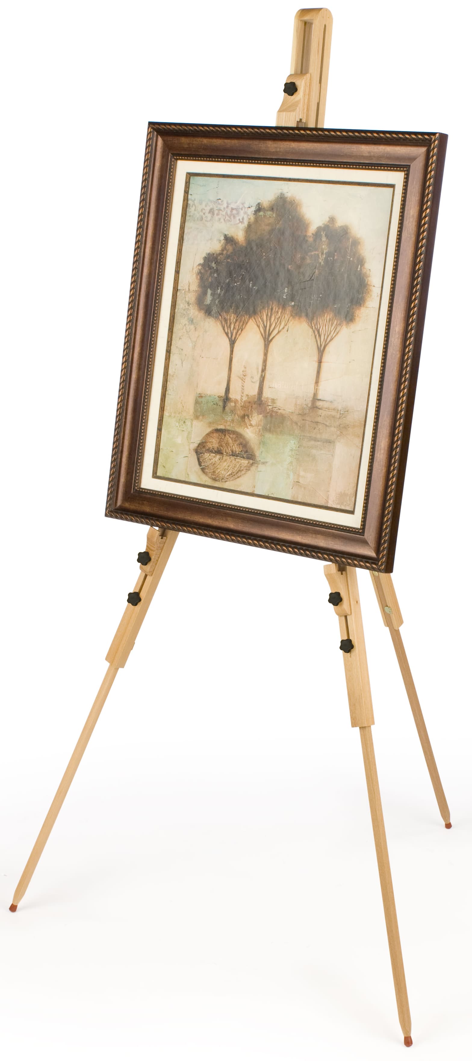 Portable Travel Easels - Adjustable w/ Beech Finish | Displays2Go