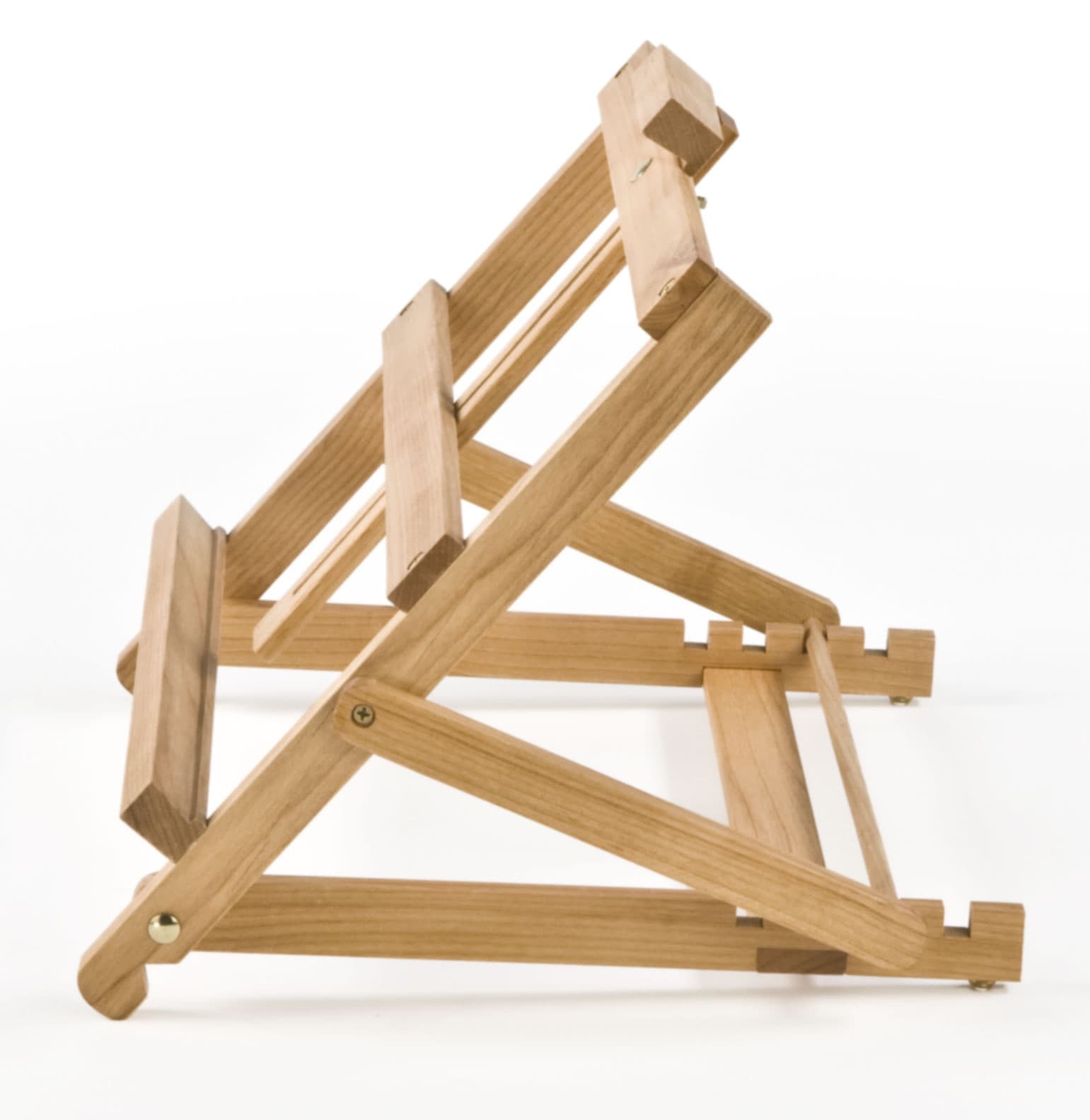 Folding Easels | Counter Exhibit Use - Beech Wood w/Natural Finish ...