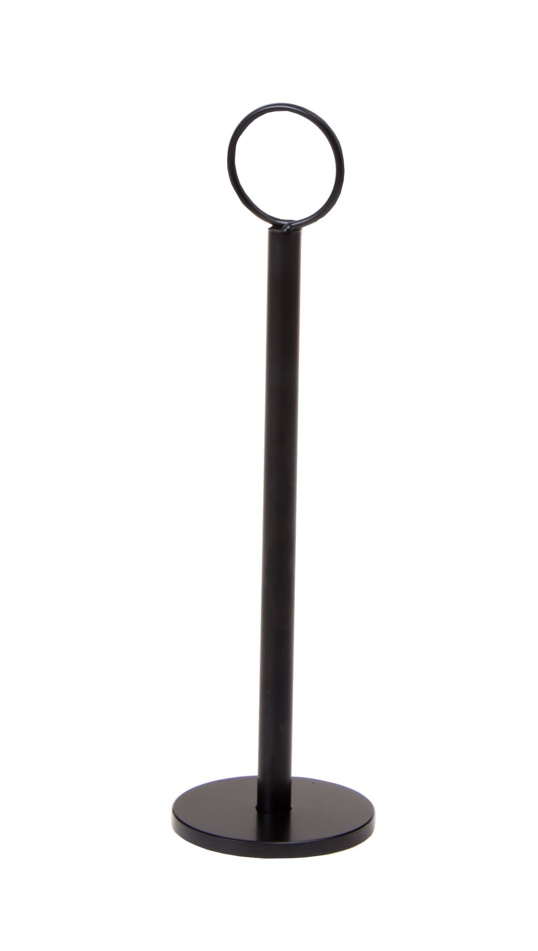 Discount Place Card Holders | 8" High Black Table Number Stands ...