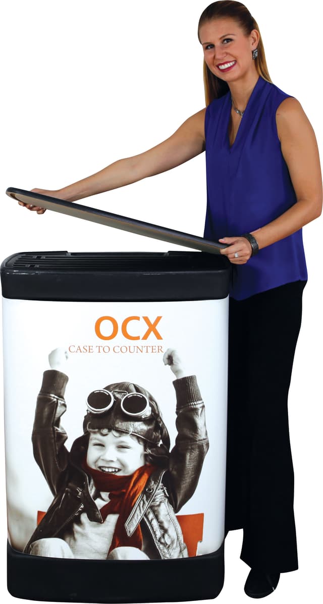 Podium with Wrap | Custom Digitally-Printed Graphic | Displays2Go