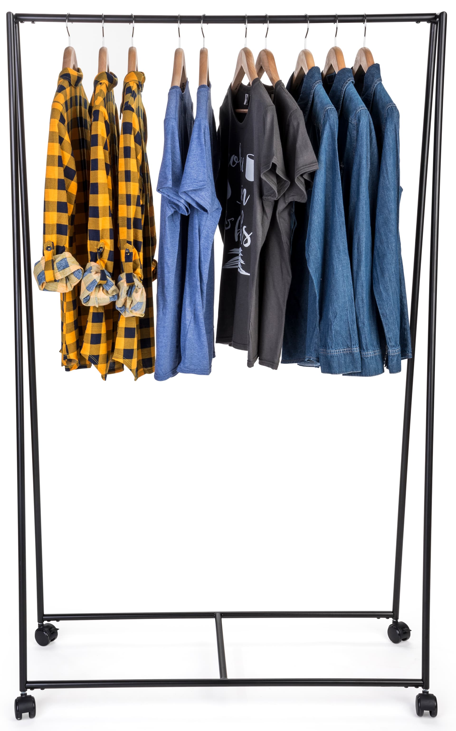 Pipe Teepee Clothes Rack | Metal Industrial Design | Displays2Go