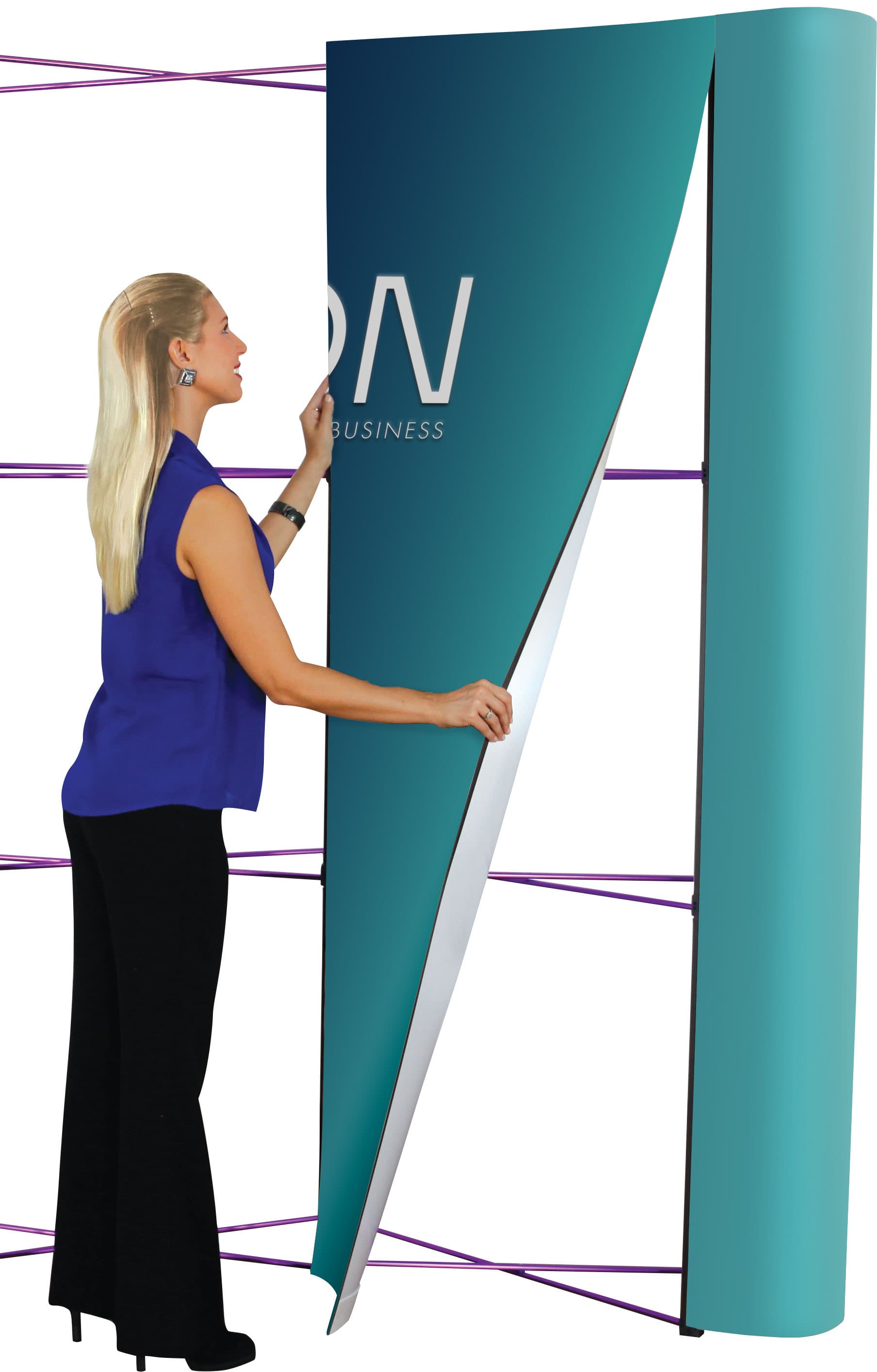 Trade Show Booth Design - TV Stand, Pop Up & Mural | Displays2Go