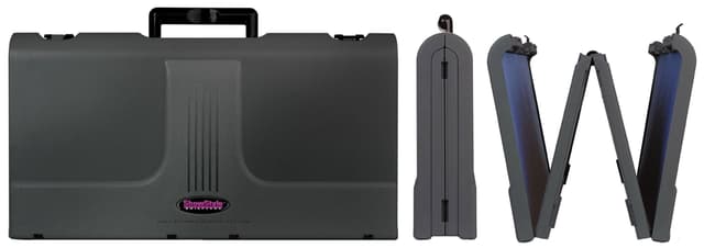 Foldable Briefcase Display | 3-Panel Hook & Loop Exhibit | Displays2Go