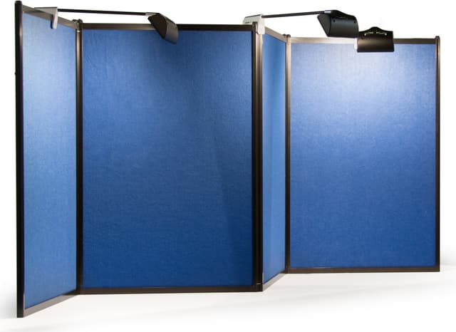 Hook and Loop Folding Panel with Halogen Lights | Double-sided ...