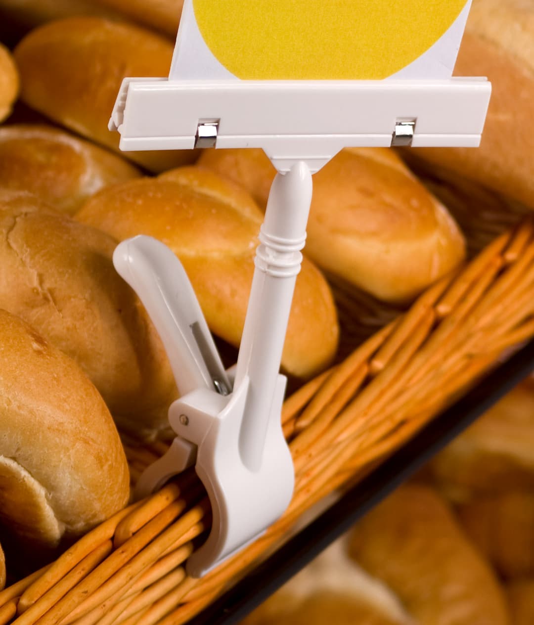 Plastic Sign Holder with Top and Bottom Clamps | Displays2Go