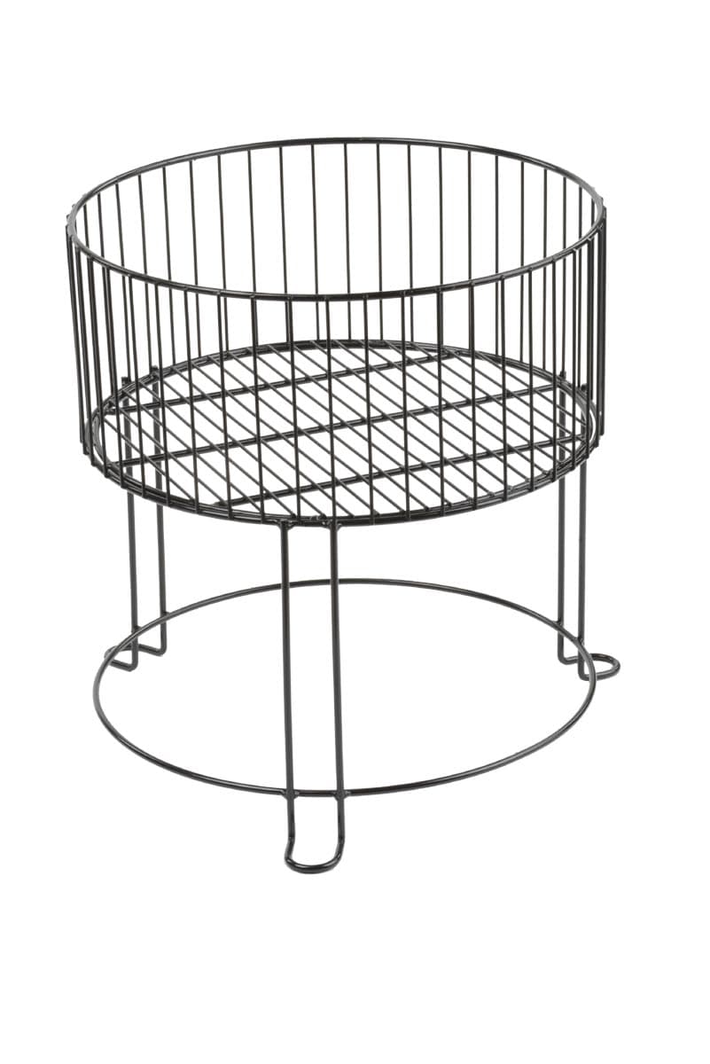 Round Wire Dump Bin | 1 Tier Counter Wire Basket | Displays2Go