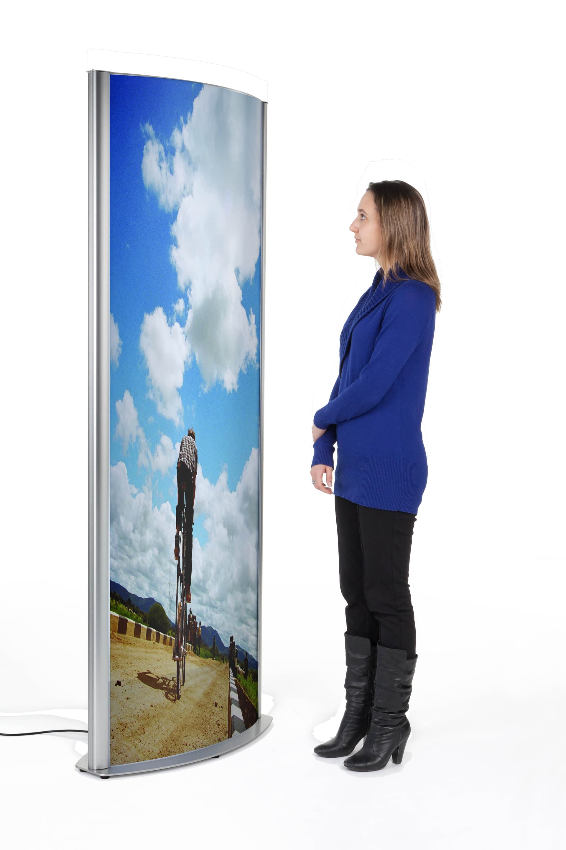 Totem Displays | Floor Standing Poster for Kiosk or Directory | Displays2Go