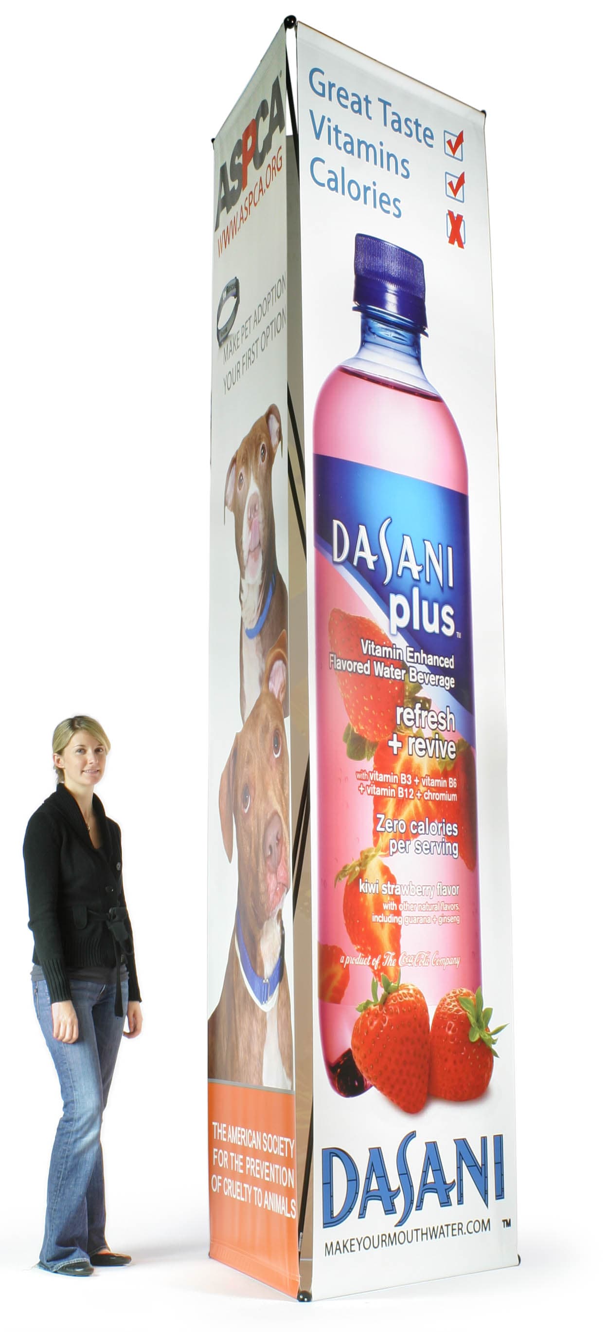 3-Sided Banner | 10 Foot Display For Trade Shows | Displays2Go