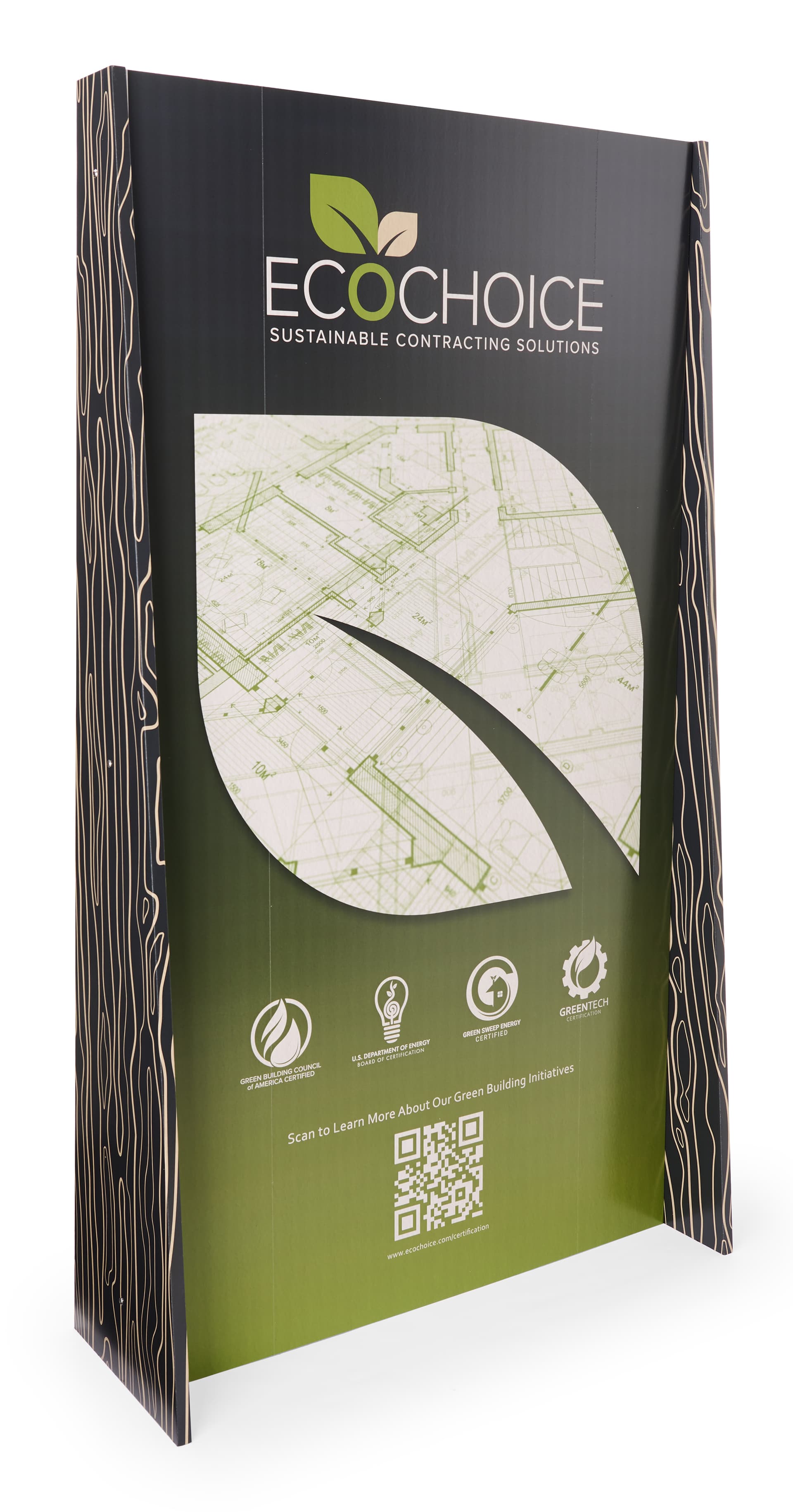Eco-Friendly Meter Boards | FSC Certified Material | Displays2Go