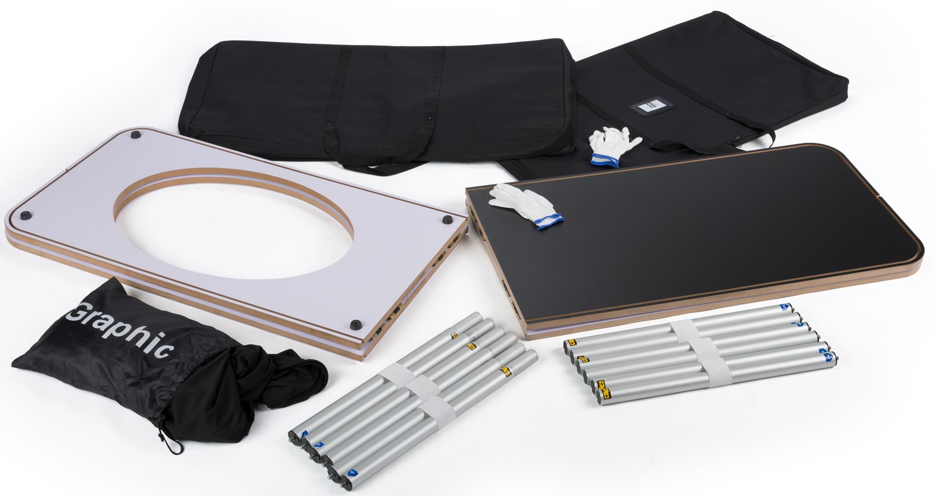 Inline Exhibit Booth Set | 3 Piece Trade Show Kit | Displays2Go