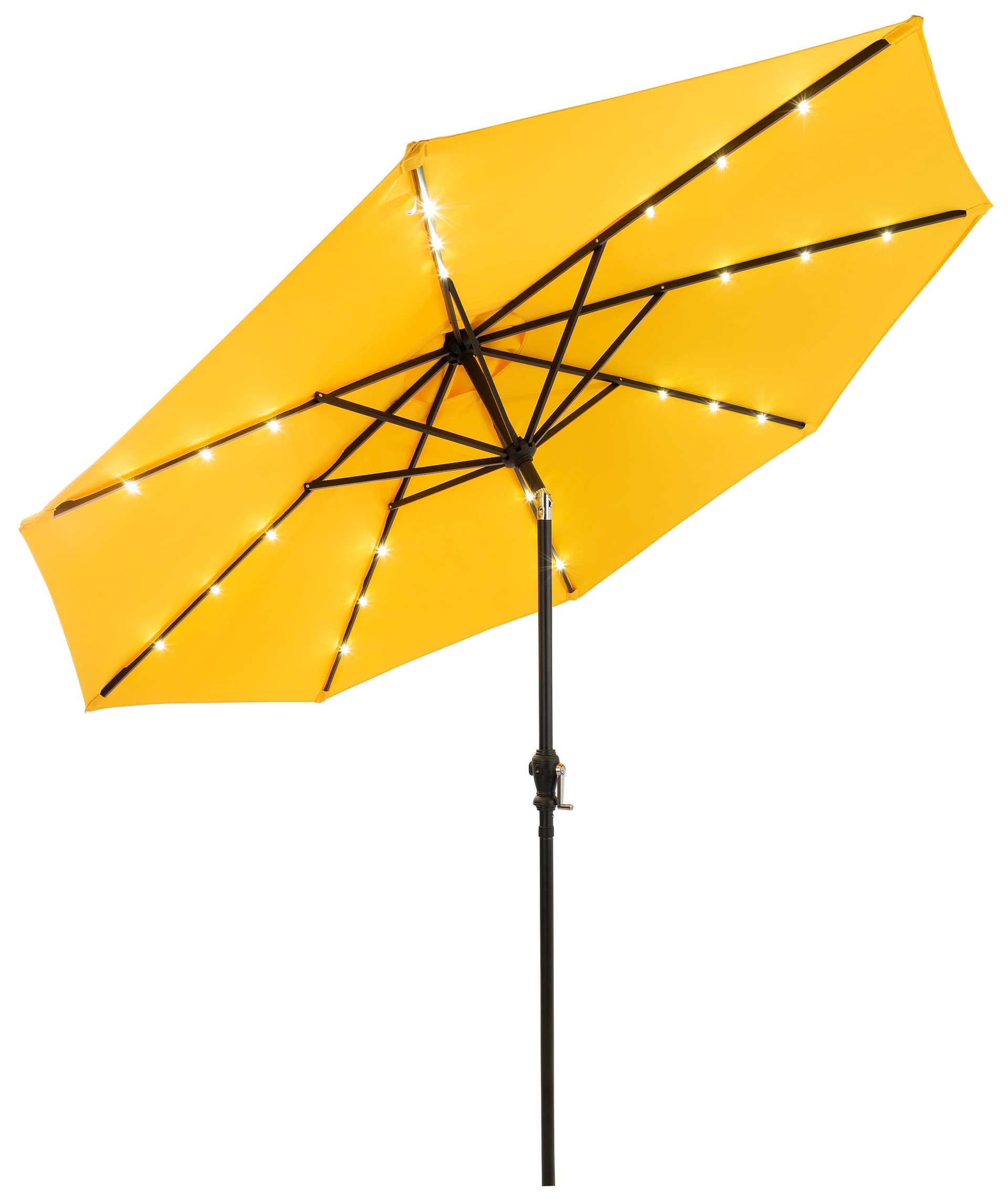 Restaurant Umbrella | Customized Yellow Canopy | Displays2Go