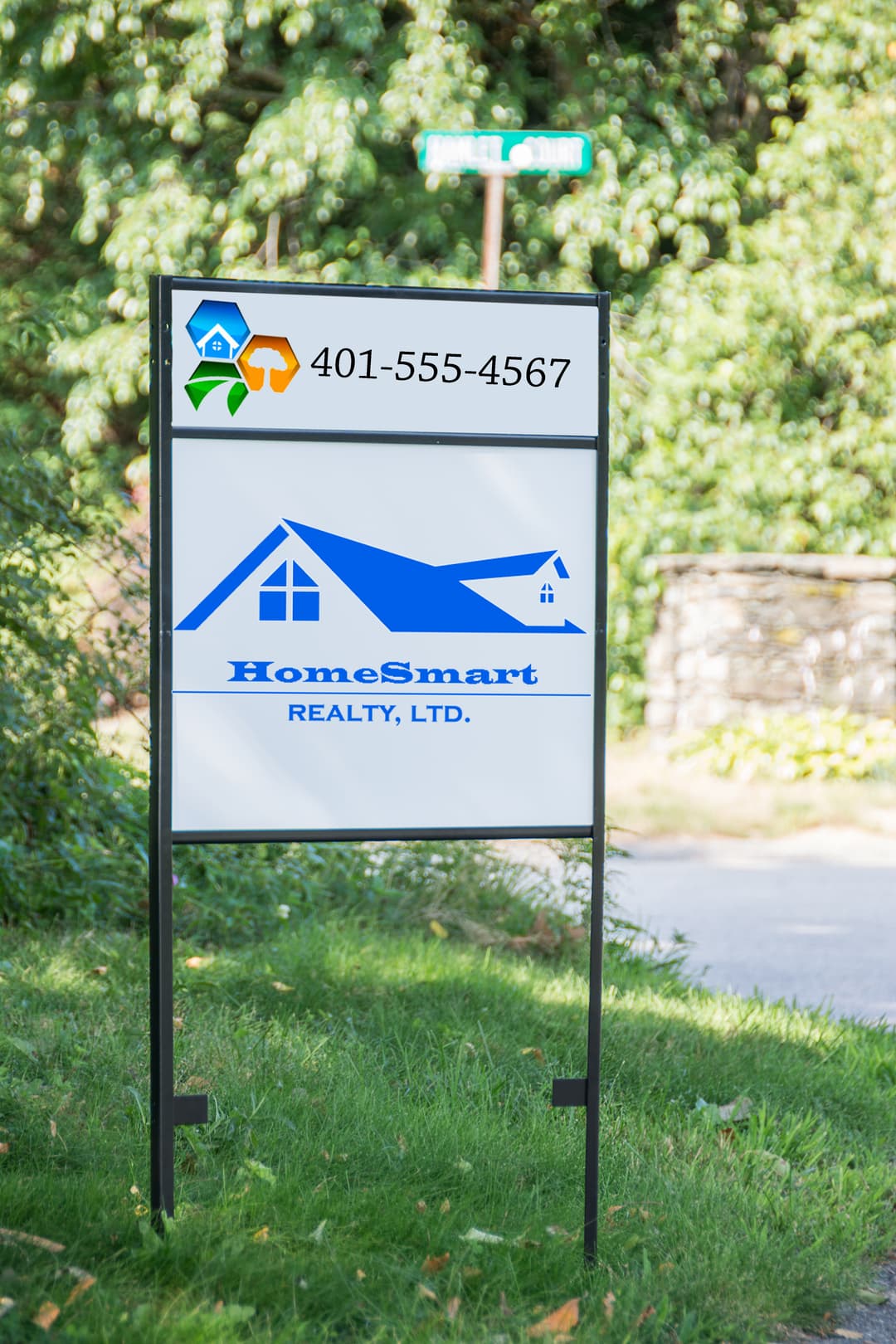 Realtor Yard Signs | Metal Frame with Header | Displays2Go