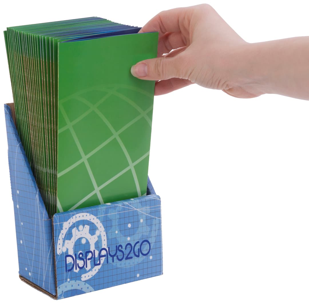Custom Cardboard Pamphlet Holders | with UV Digital Printing | Displays2Go