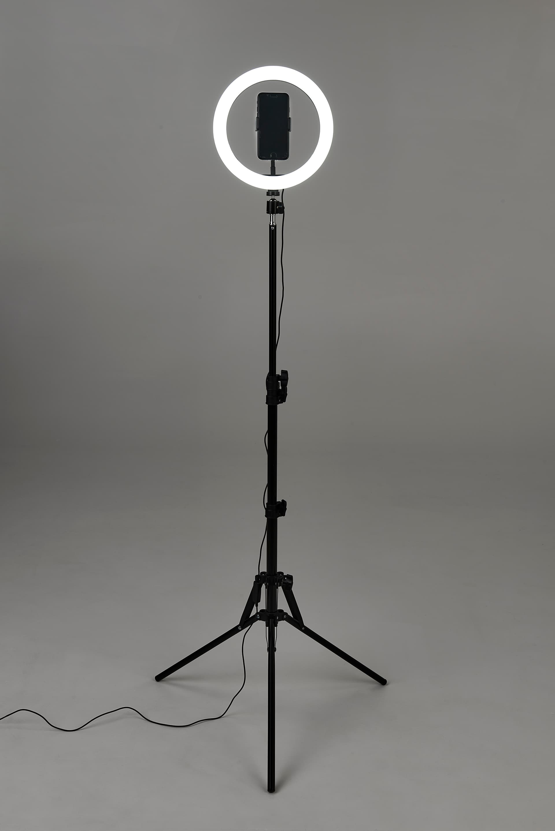 Home Vlog Studio Kit | 10" LED Light, Adjustable Tripod For Phone ...