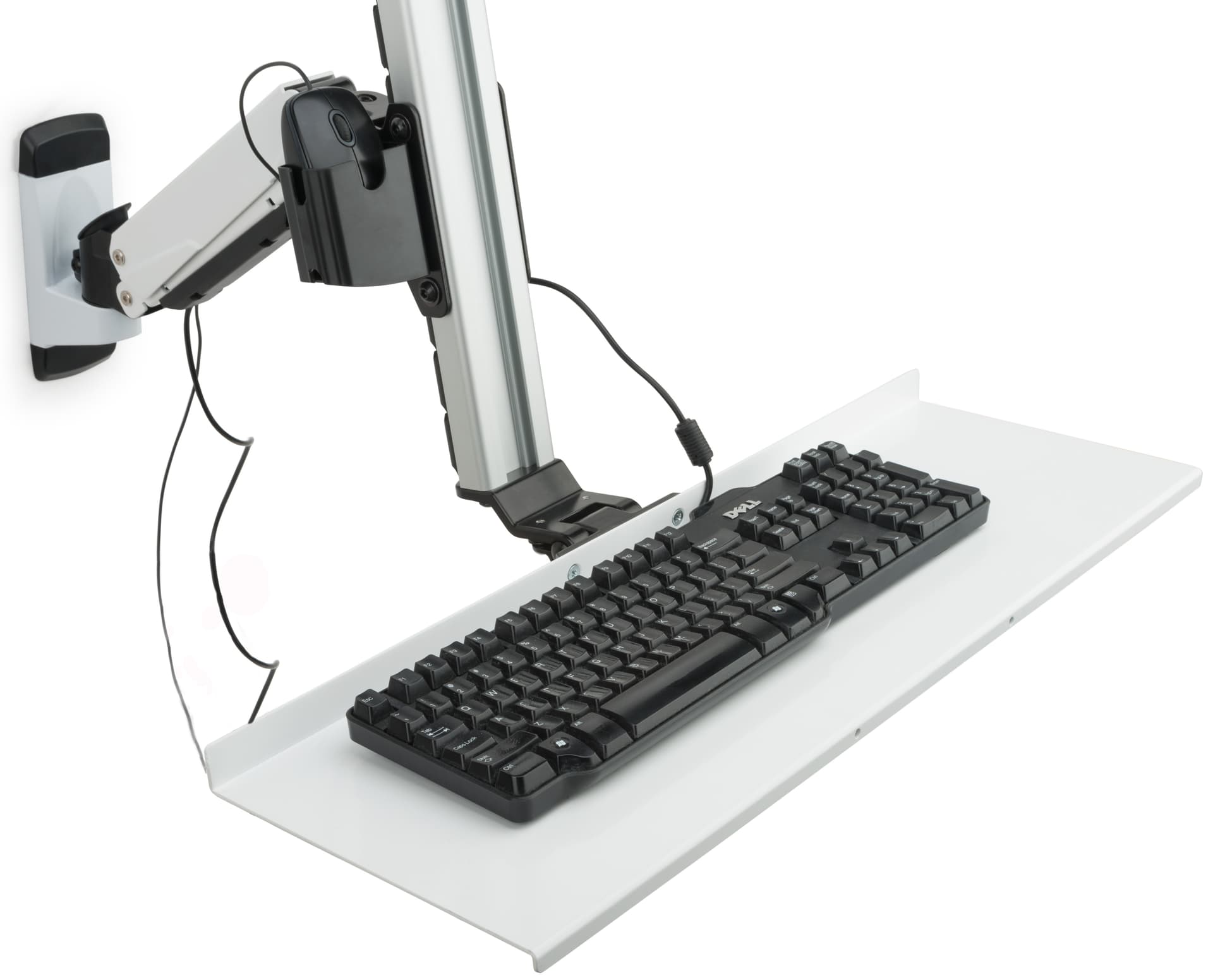 Dual LCD Monitor Wall Stand | Anti-Theft Kit | Displays2Go