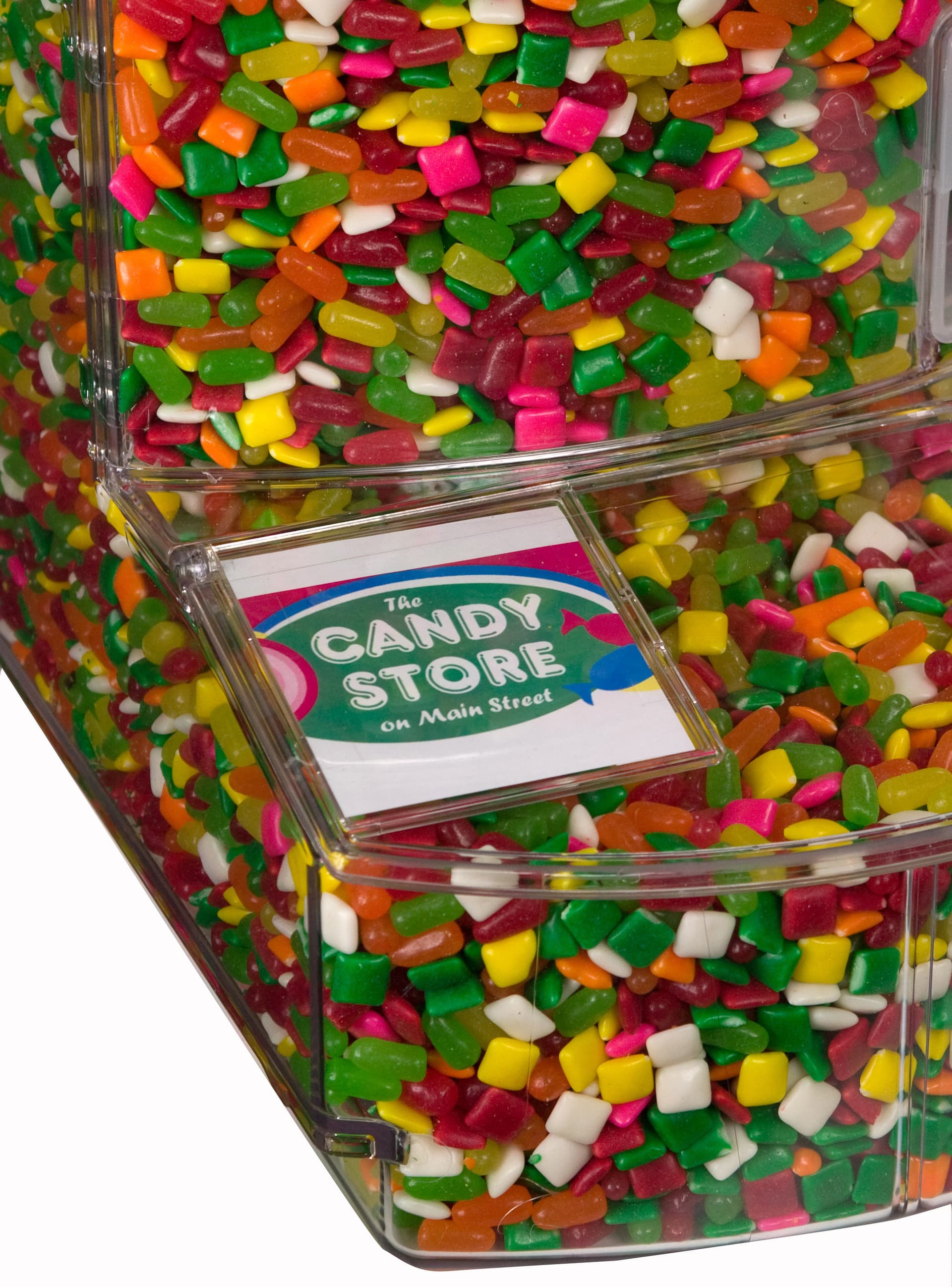 5 Gallon Acrylic Candy Bin - Hinged Doors & Candy Scoop | Displays2Go