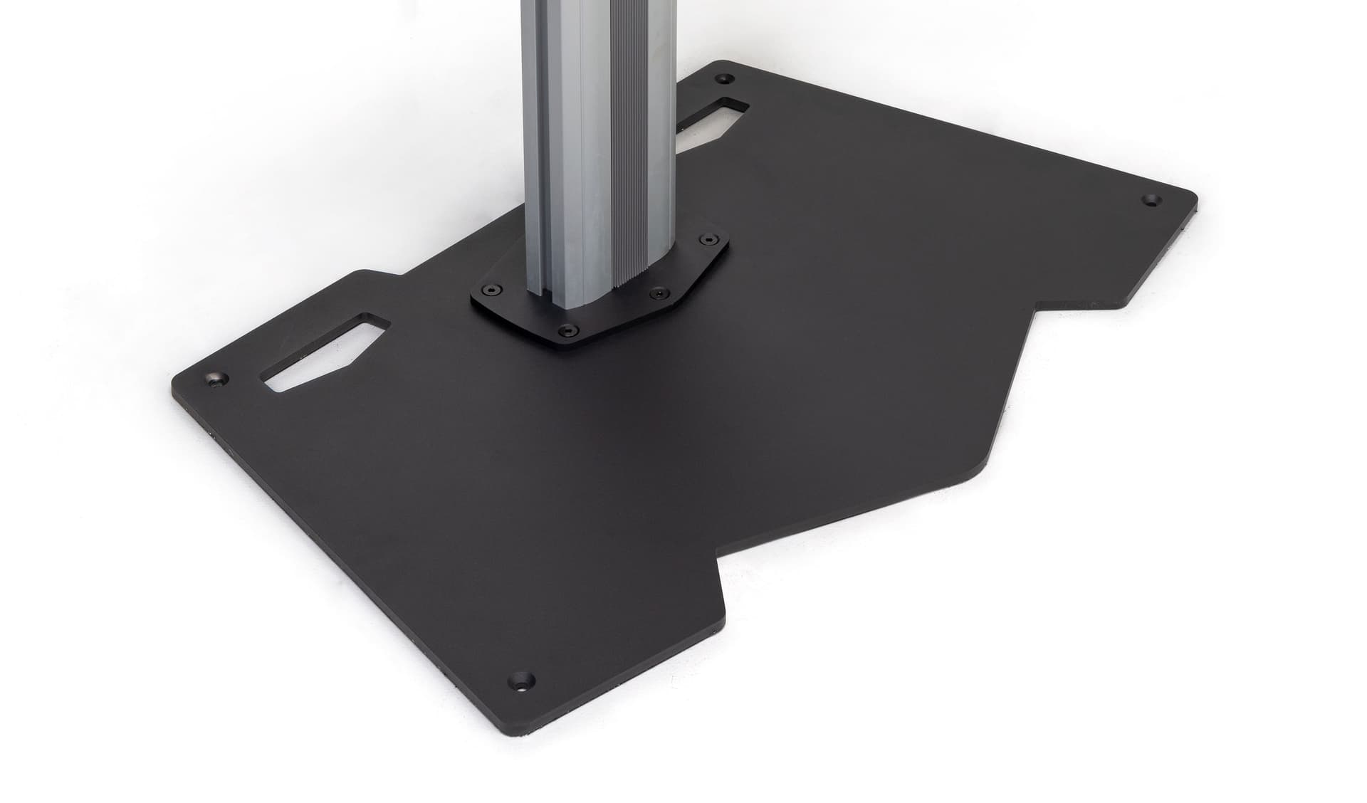 3x2 Multi Monitor Floor Stand | Click-in Spring Lock TV Brackets ...