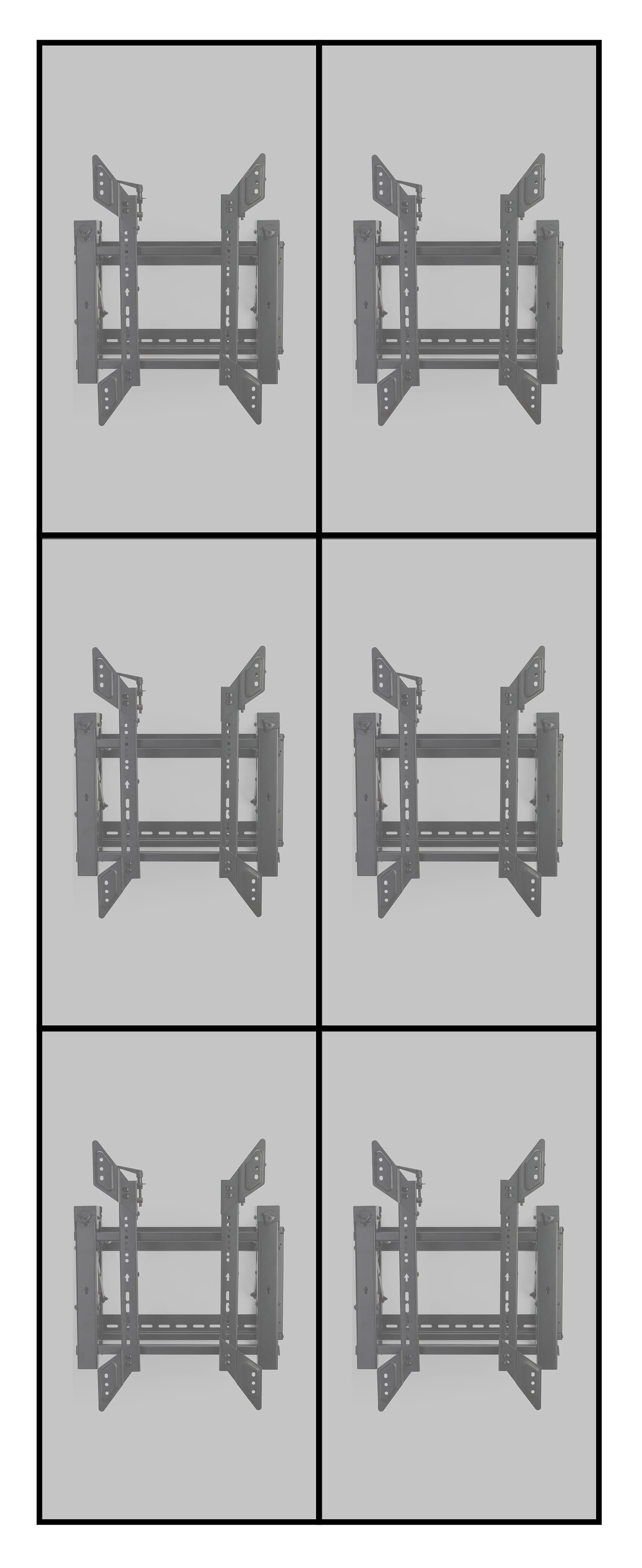 Video Wall Display 3x2 Portrait Mounts | Vertical Orientation | Displays2Go