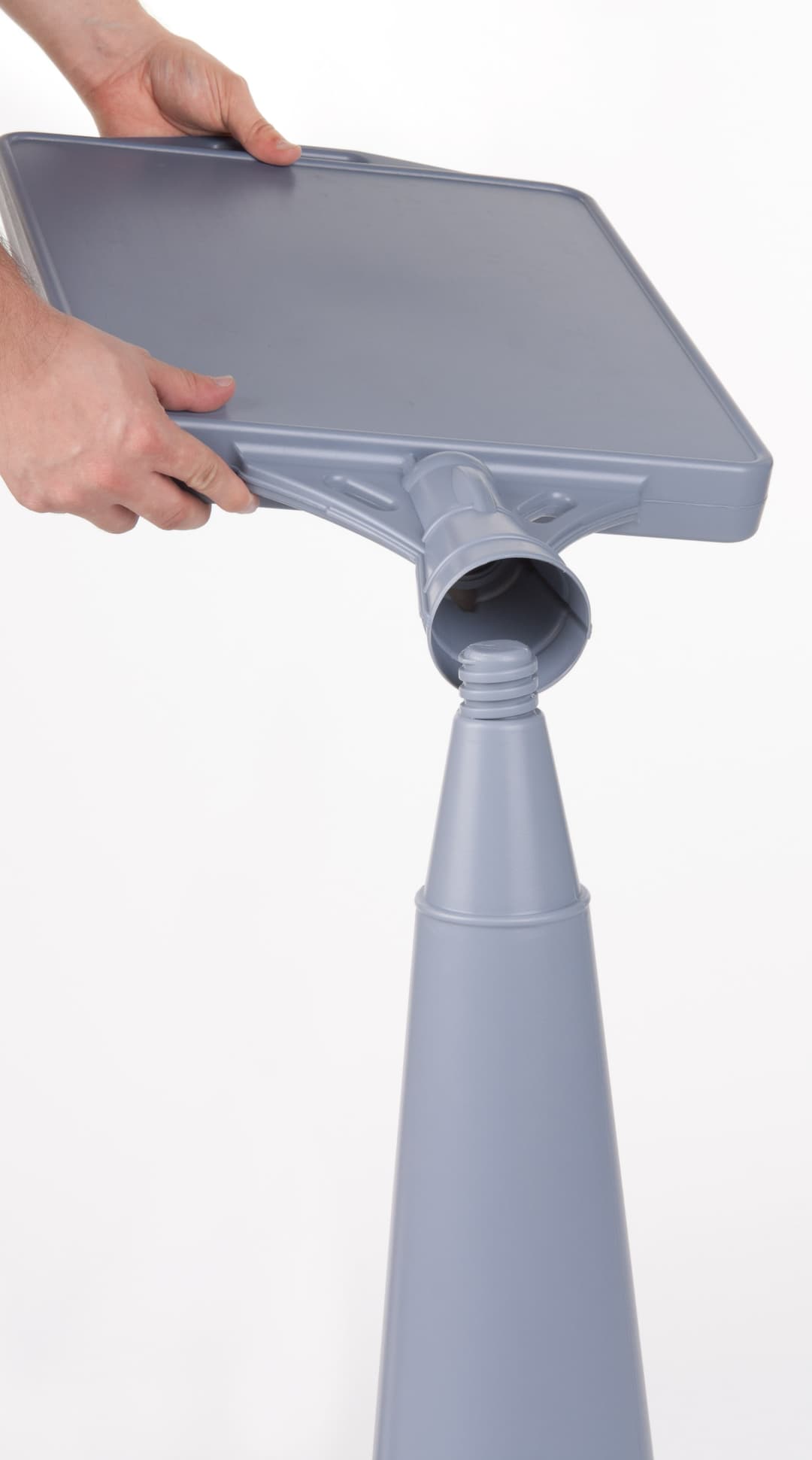 Cone Sign Holder | Water Base Traffic or Retail Sign | Displays2Go