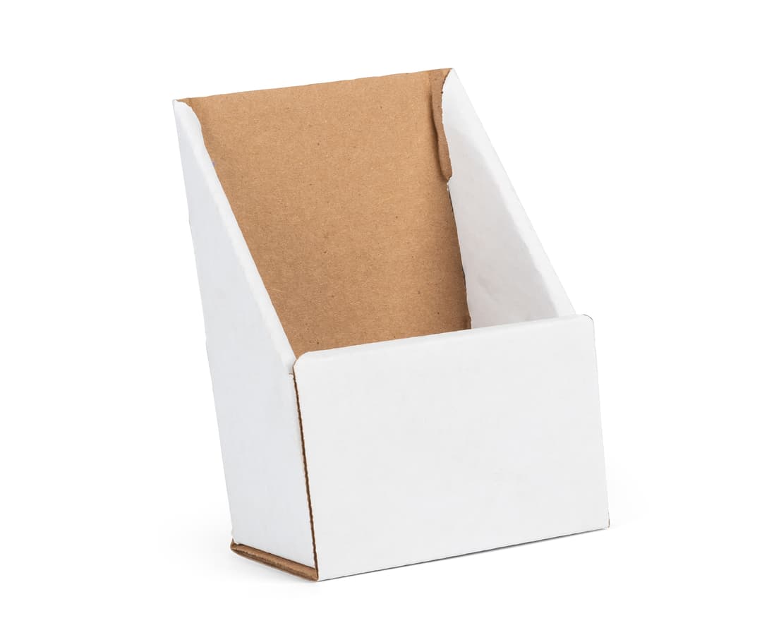 Cardboard Brochure Holders | Fits 4" x 9" Brochures | Displays2Go